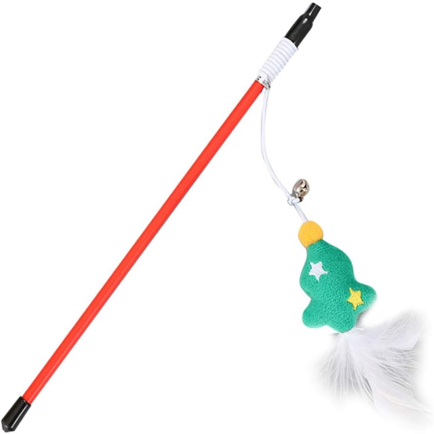 SLPJZLW Interactive Smallwoodi Christmas Teaser Wand Stick Toy for ...