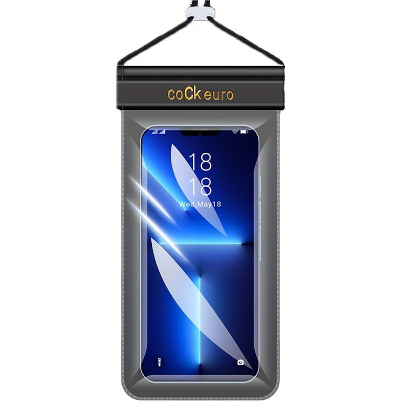 SLPJZLW ”Touch-Compatible” Hd Clear Touch-Friendly Waterproof Phone ...