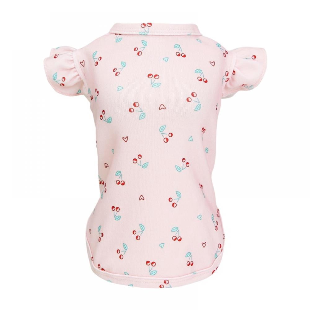 SLPUSH Dog Shirt for Small Dogs Girl, Spring Summer Puppy Clothes ...