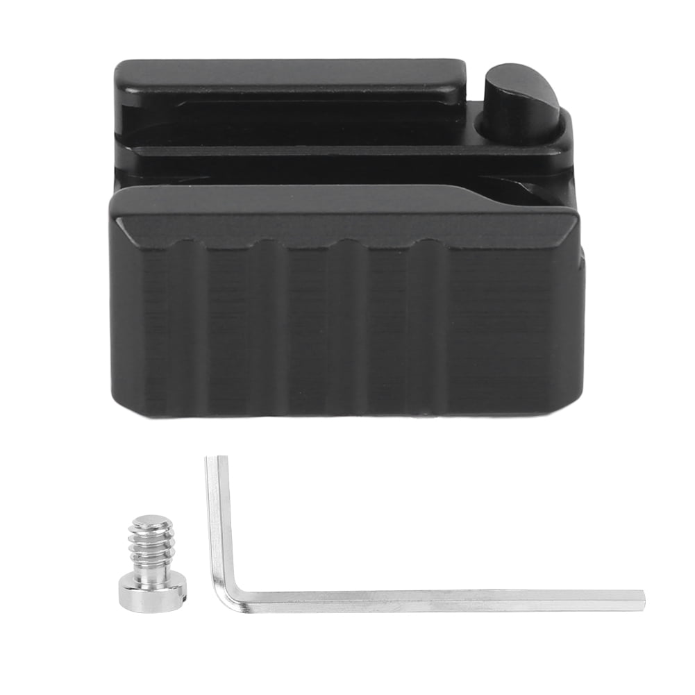 SLR Camera Cage Quick Release Expansion Base with Limit Cold Shoe Mount ...