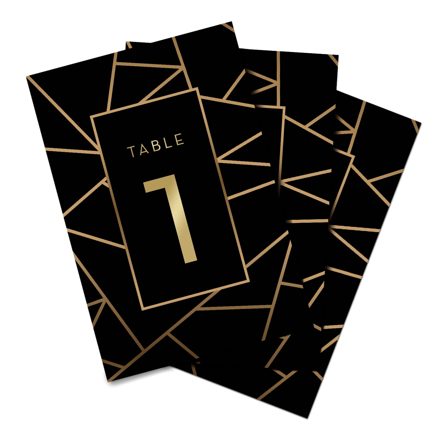 SLS Vision Table Number Cards for Wedding or Other Events. 4x6 Inches ...