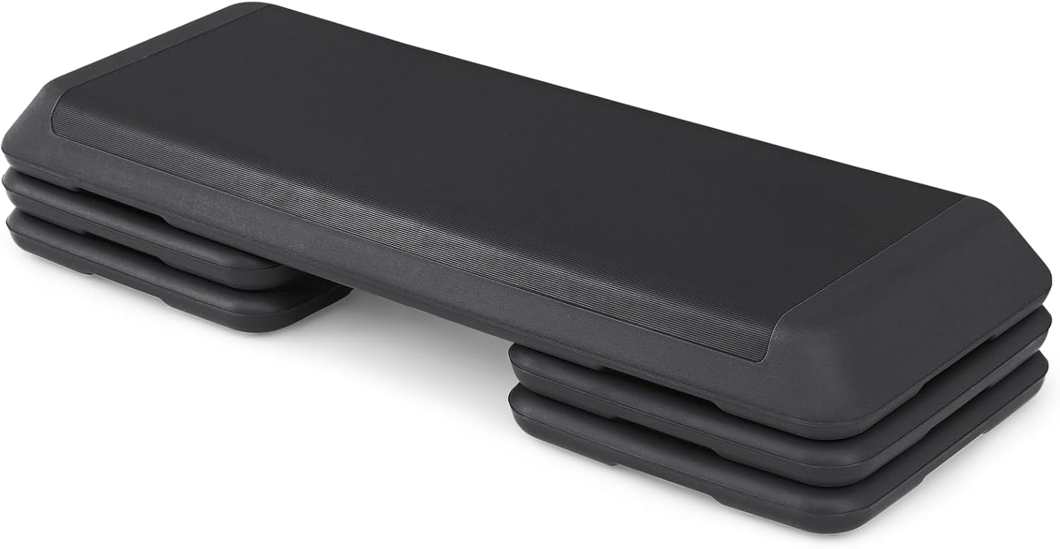 SLSRFD Aerobics Stepper Platform for Exercise Adjustable Compact ...