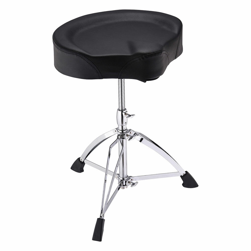 SLSRFD Saddle Drum Throne Adjustable Drum Stool with Folding Tripod ...