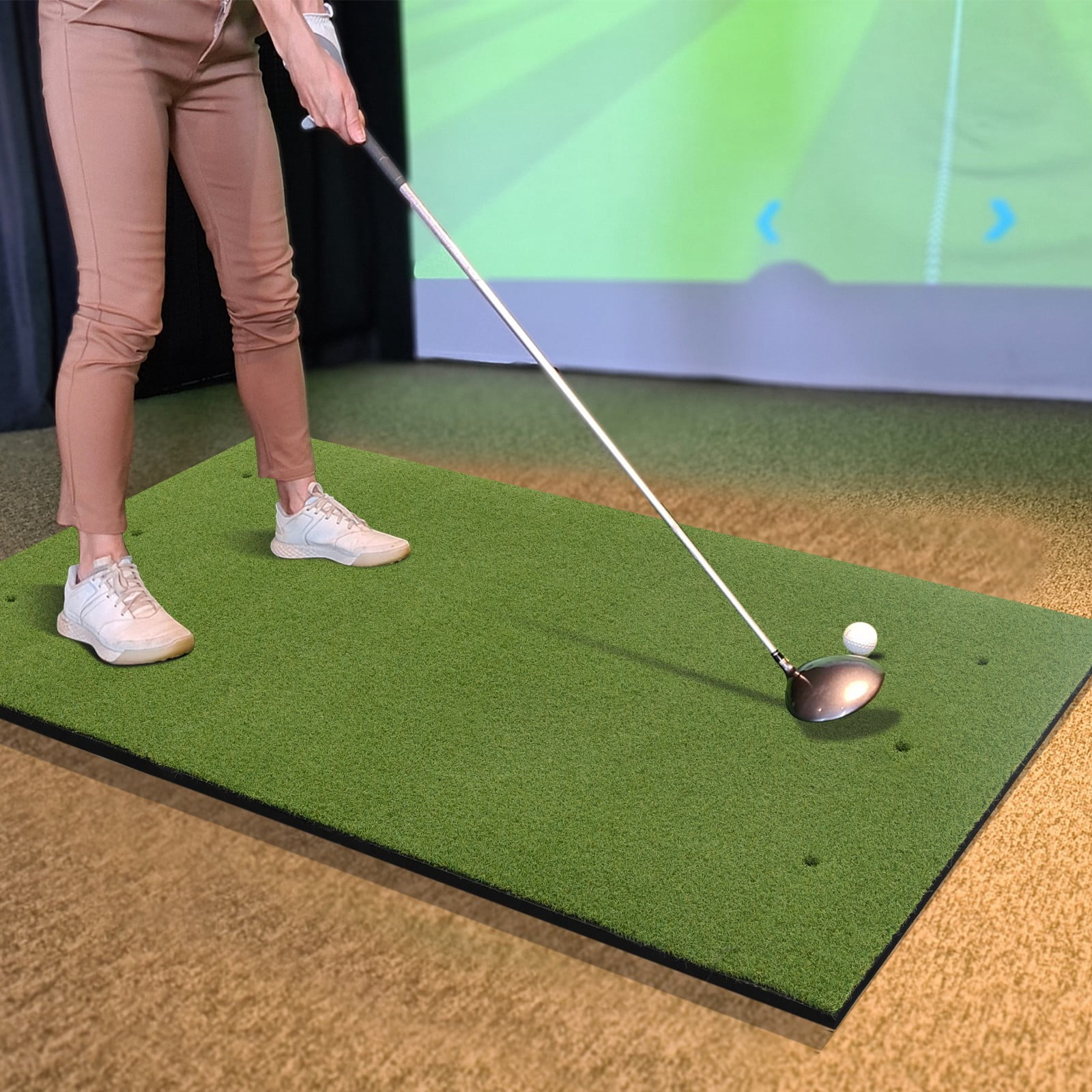 SLSRFD5x3 feet 20mm thick high-quality lawn golf practice mat ...