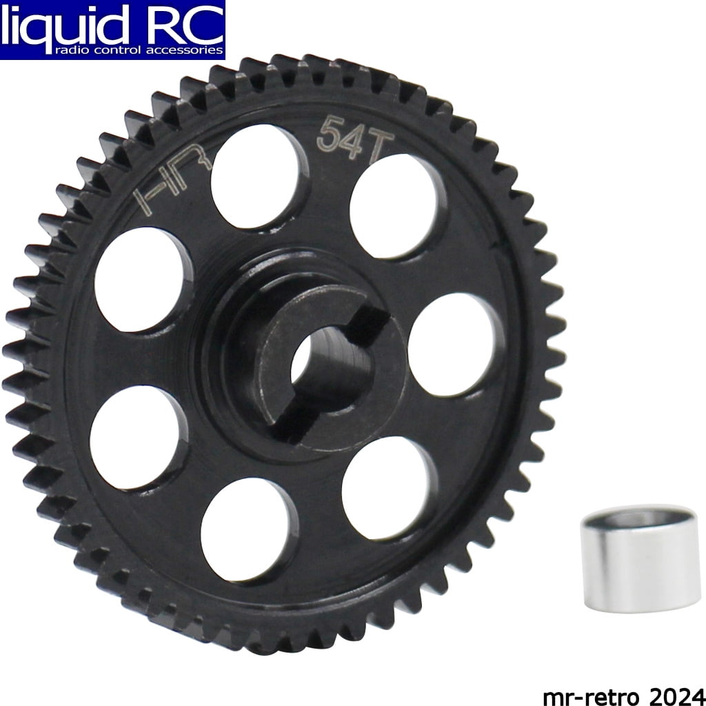 Hot Racing Steel Main Gear 0.5module 54 Tooth Latrax Rally HRASLTN54M5 ...