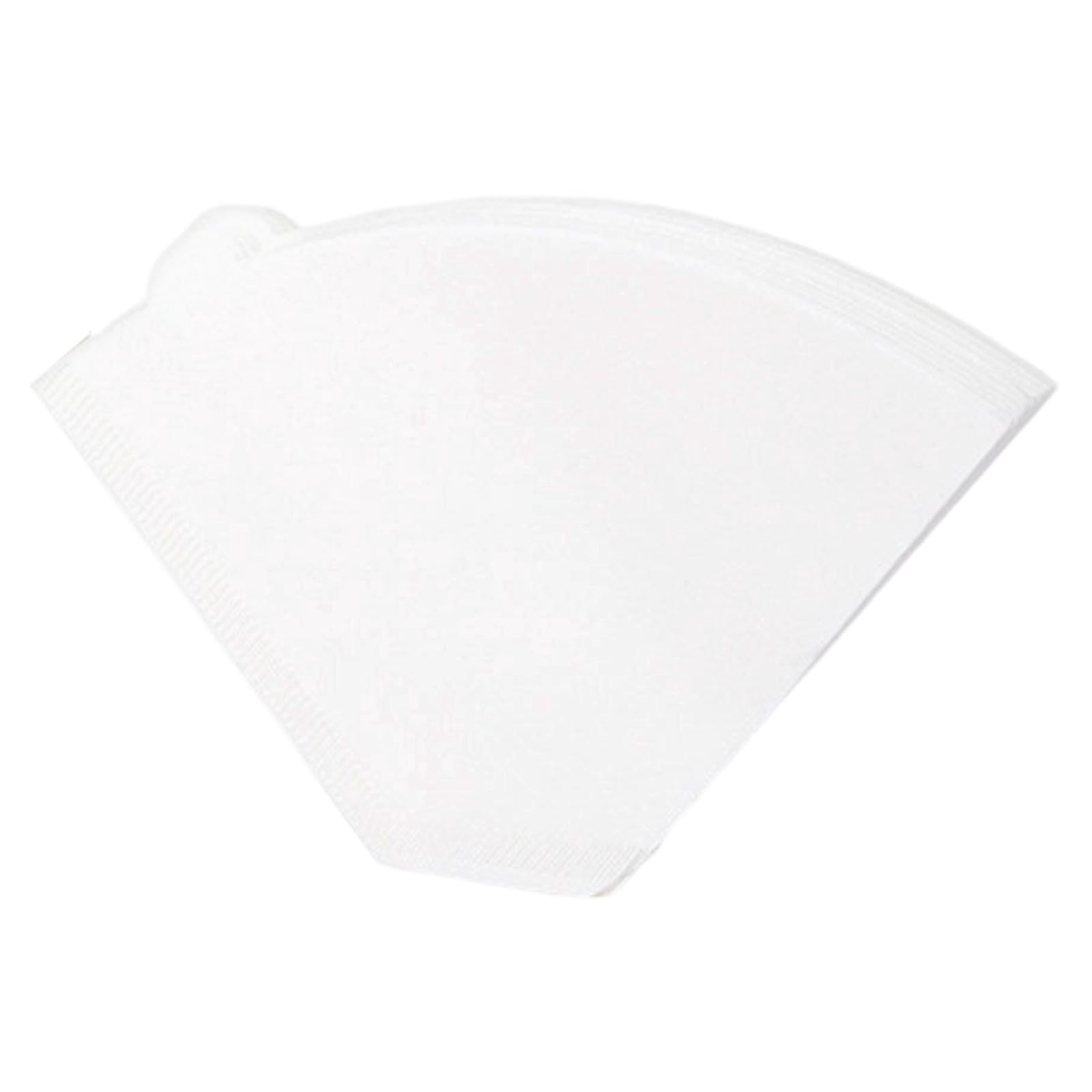 SLUOHZXI 100Pcs Large Coffee Filters Unbleached Natural Disposable ...