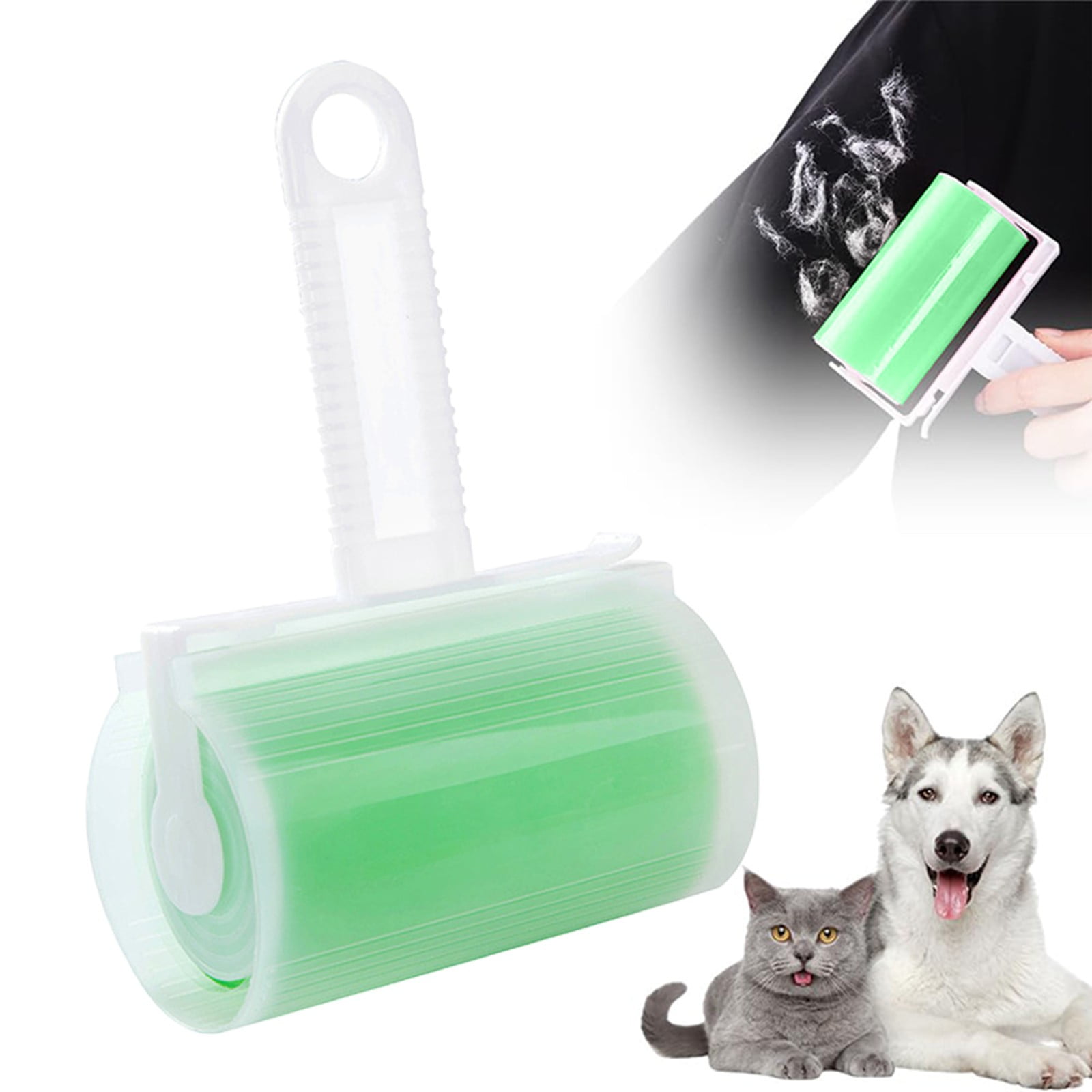 SLUOHZXI 2025 Upgrade Washable Sticky Roller Lint Rollers For Pet Hair ...