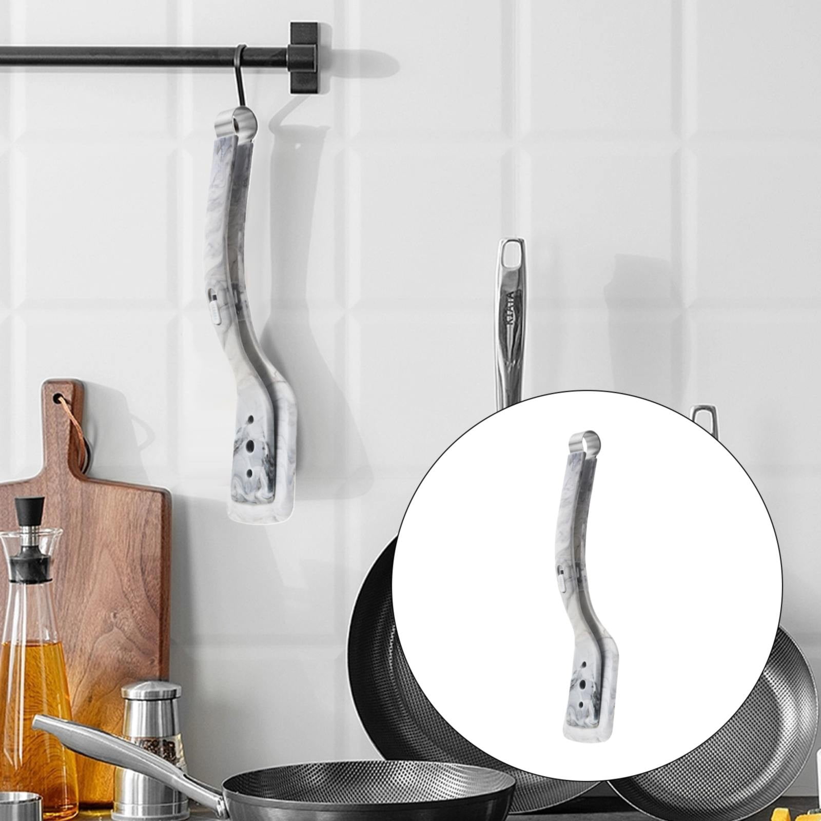 SLUOHZXI Anti-Scald Extended Handle Spatula Tongs Multifunctional ...