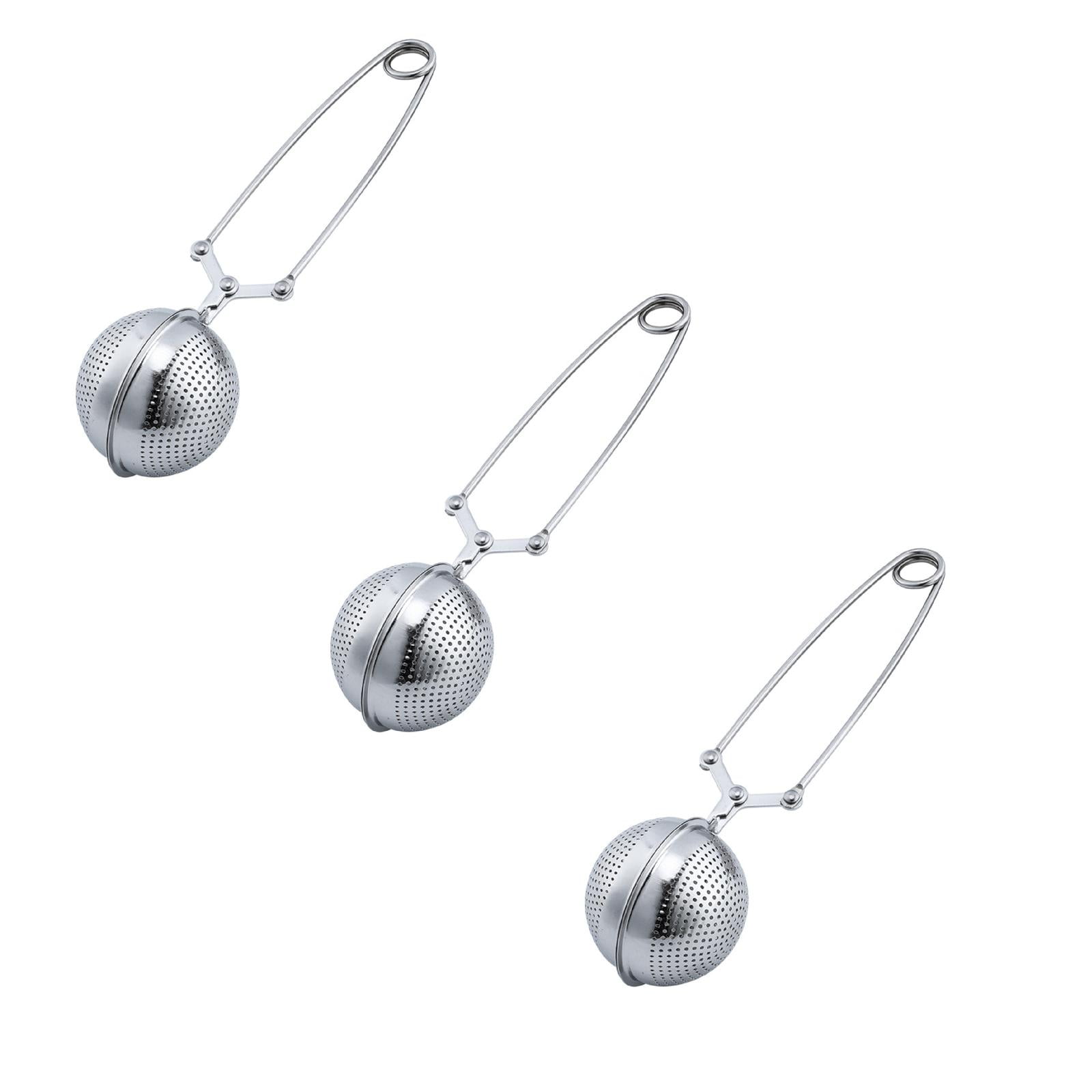 SLUOHZXI Tea Strainers for Loose Tea, 3 Pc Tea Infuser with Handle Fine ...
