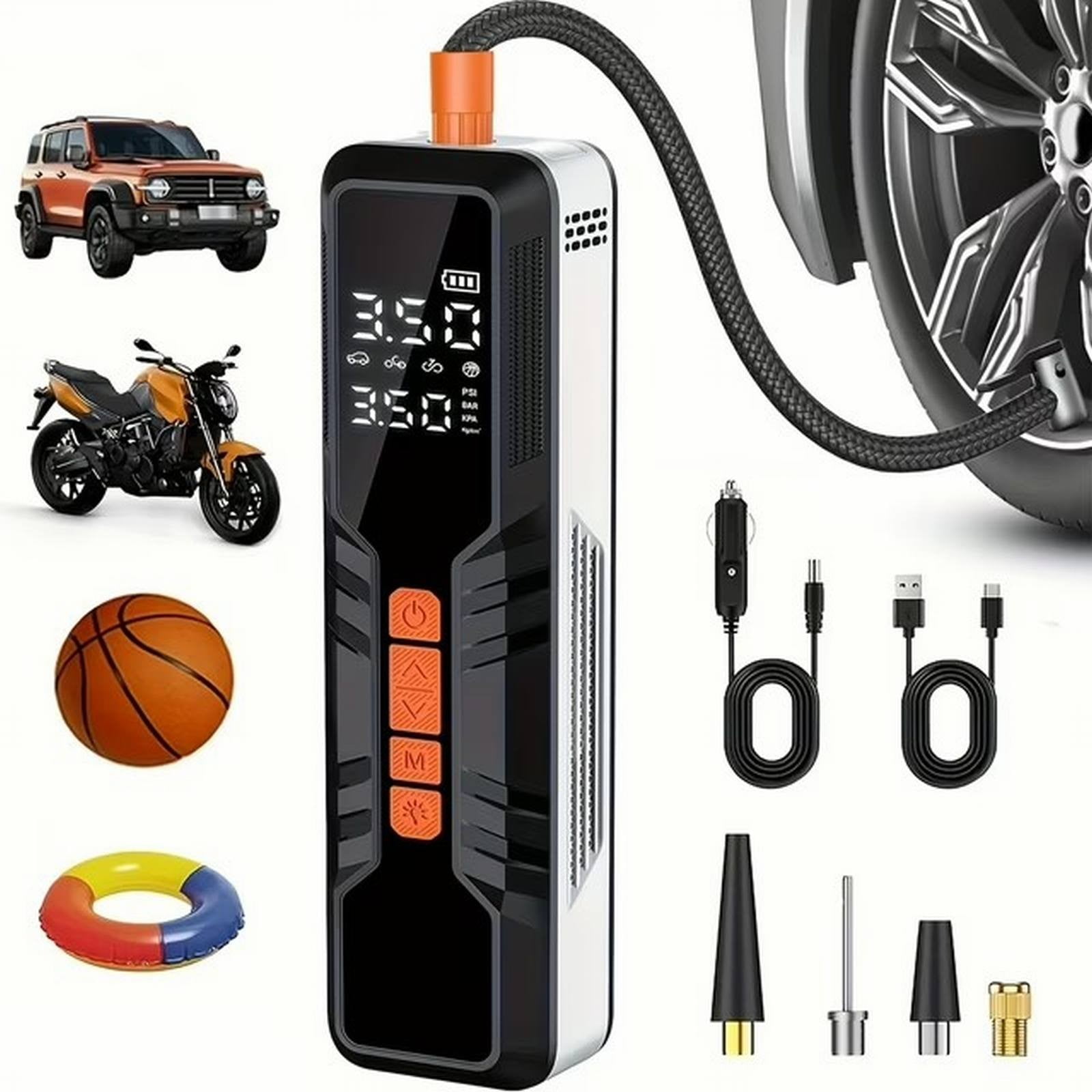 SLUOHZXI Tire Inflator Portable Air Compressor, Tire Inflator with ...