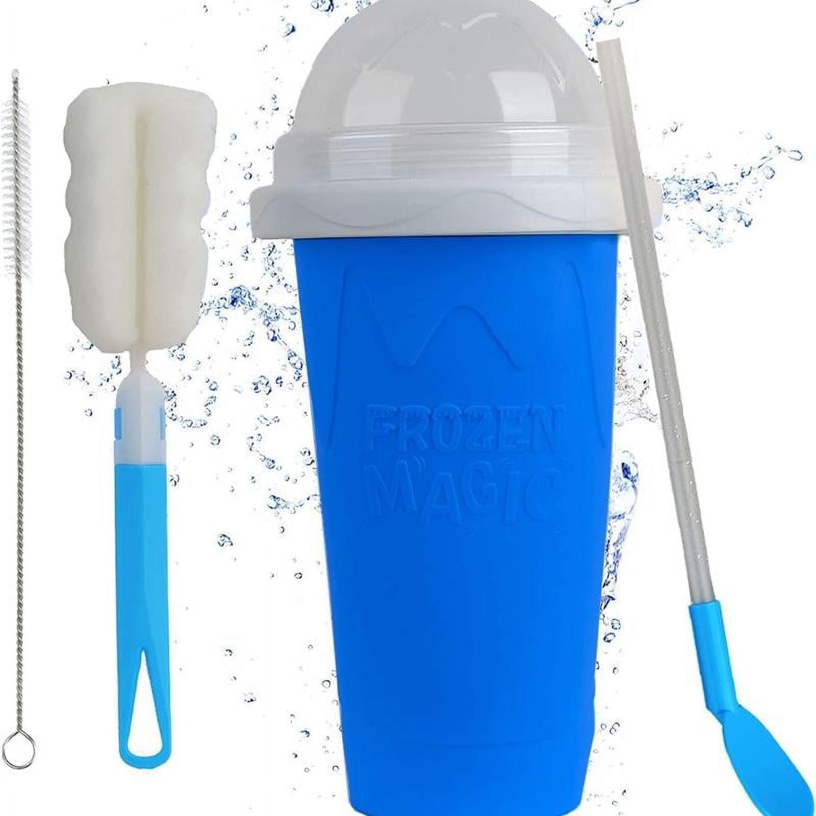 SLUSHY CUPS -SLUSHIE MAKER FOR ANY DRINK COMES WITH SPOON, LID ...