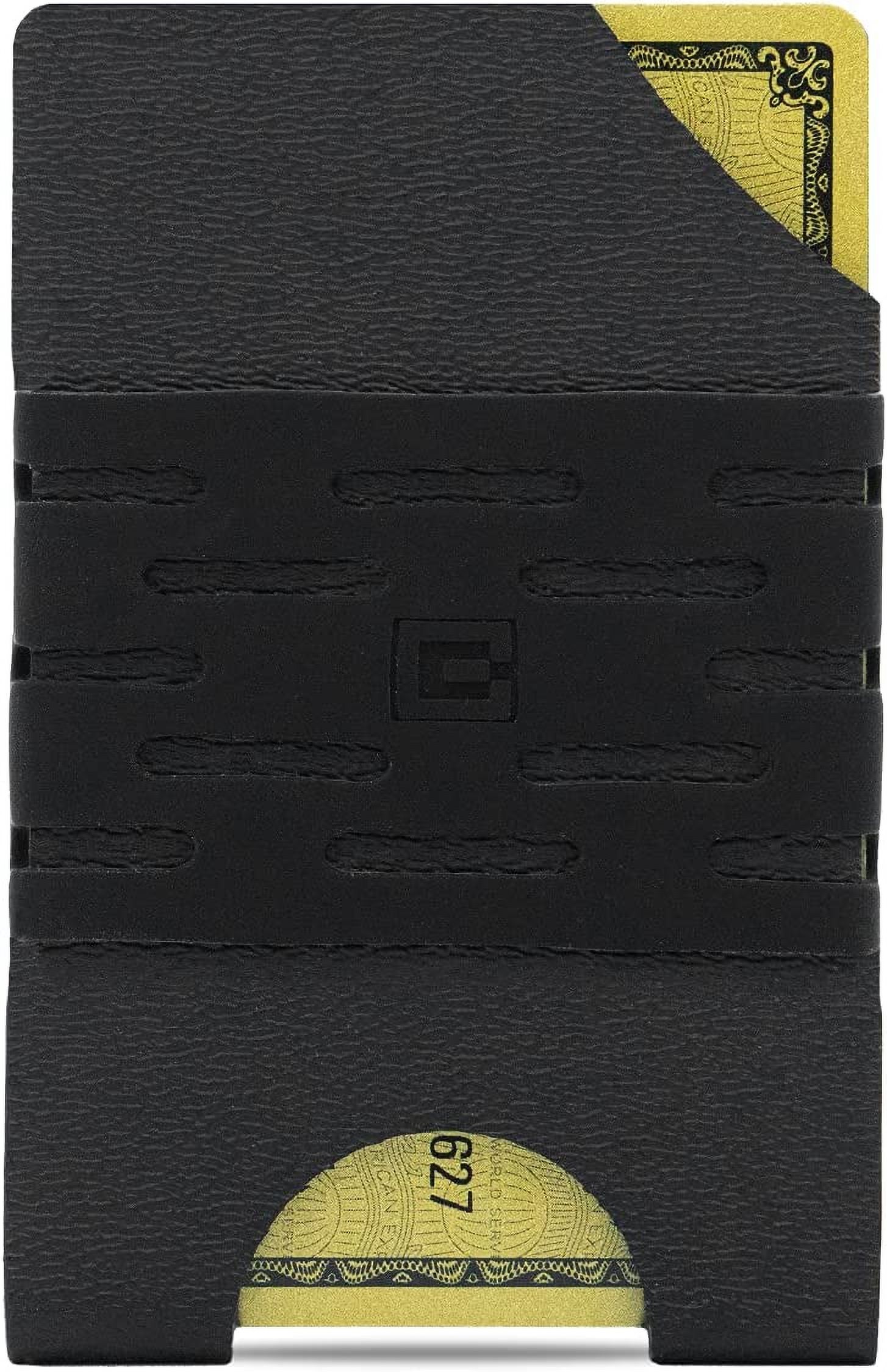 SLYDEX - U.S. made Kydex Slim Minimalist Mens Wallet Card Holder (BLACK ...