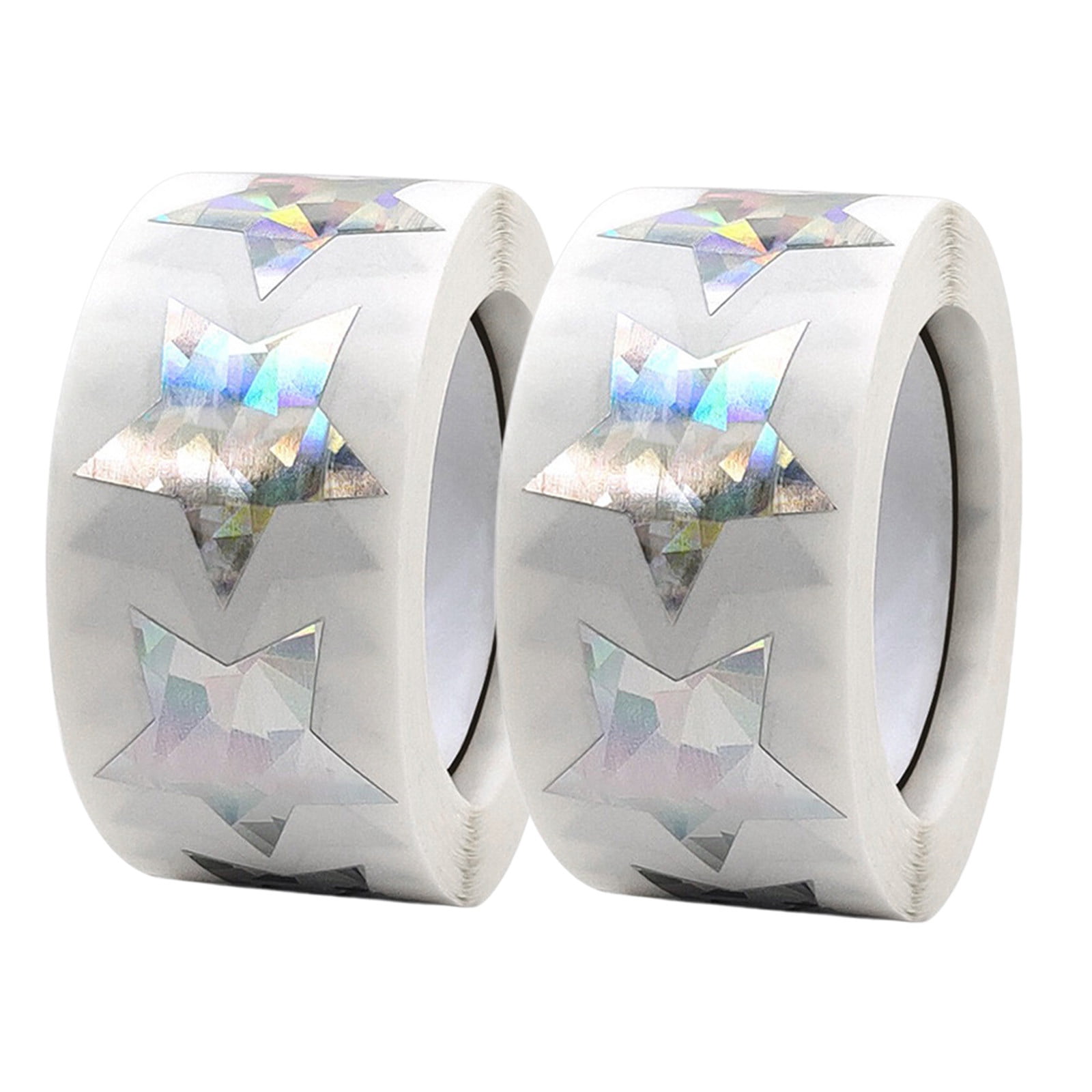 SLYNSHome 1000 PCS Silver Star Stickers for Teacher Reward,Sparkly Foil ...