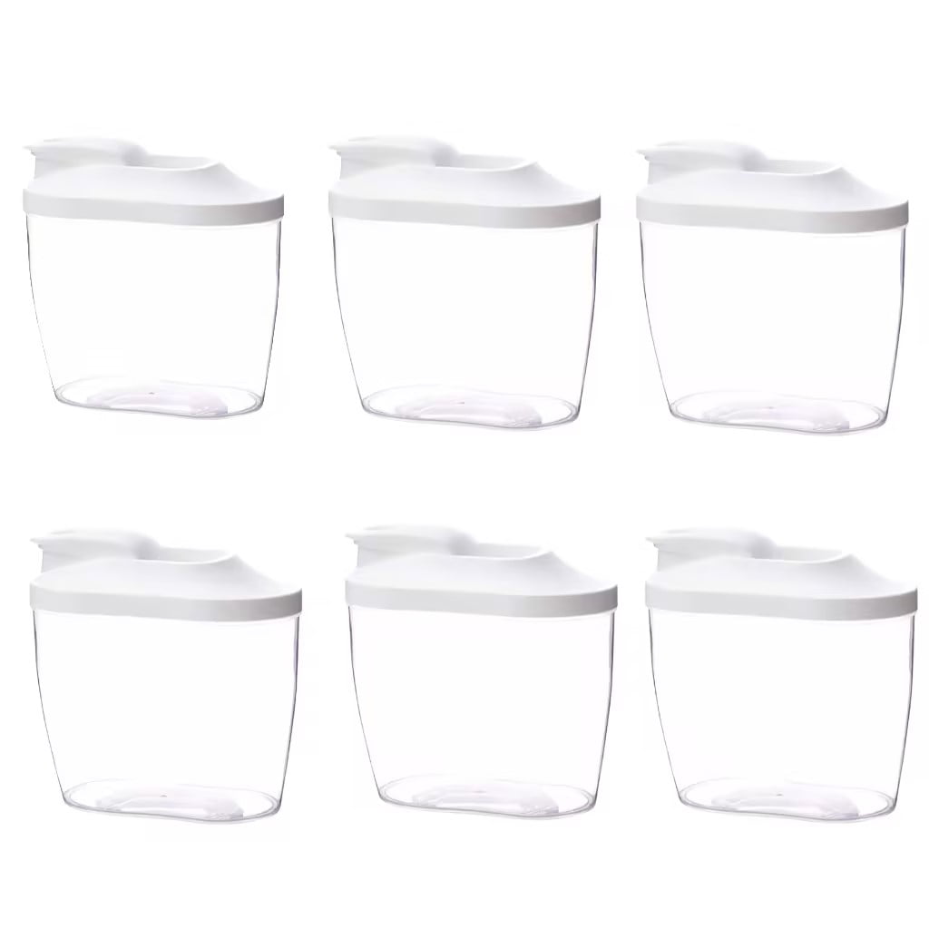 SLYNSHome 6Pcs Cereal Containers Storage,33 oz Airtight Food Storage ...