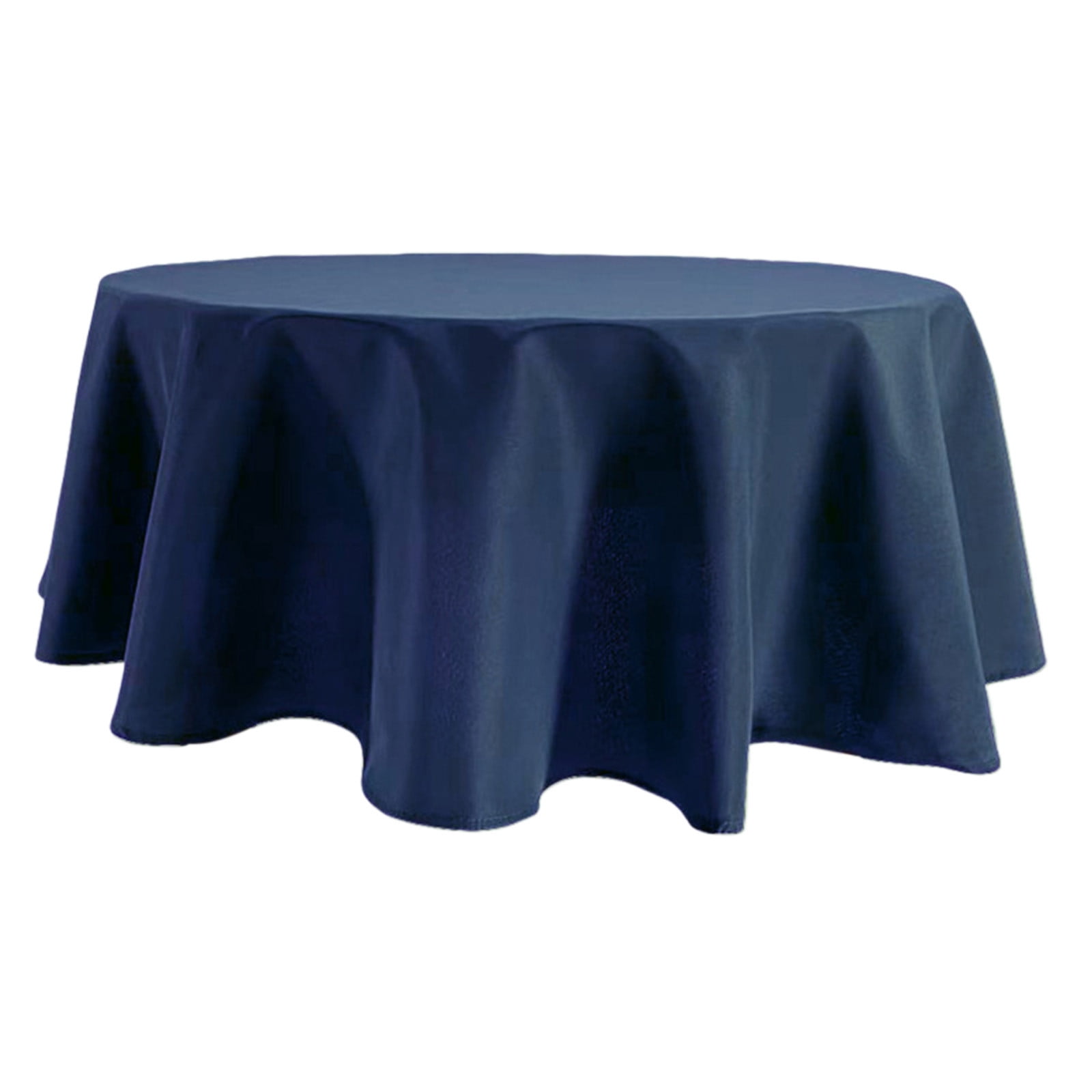 SLYNSHome 80 inch Round Tablecloth,Heavy Duty Washable Fabric for ...