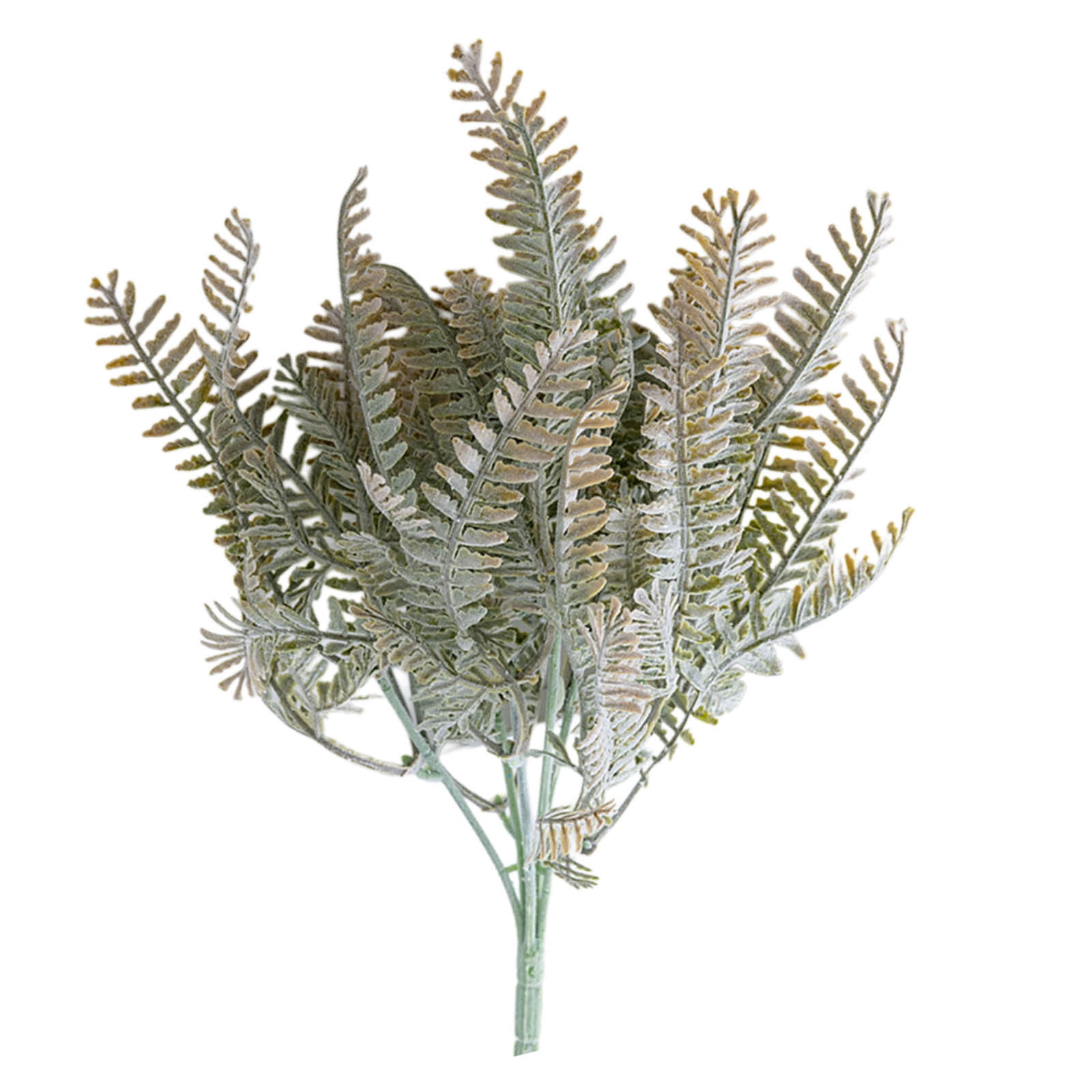 SLYNSHome Artificial Fern Plants Bushes Fake Grass Bunches Faux Plants ...