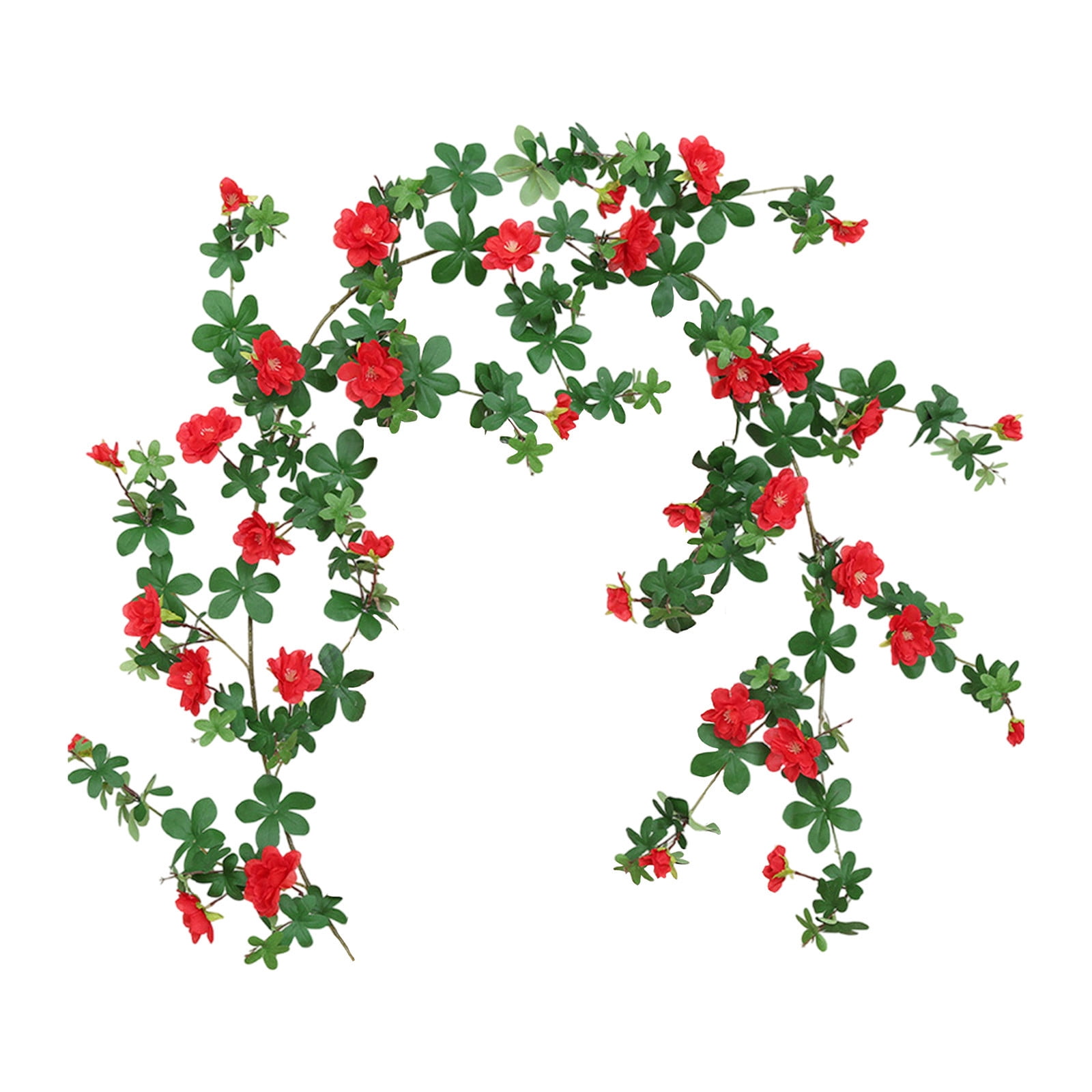SLYNSHome Artificial Flowers Vines for Decoration,70.8 inch Hanging ...