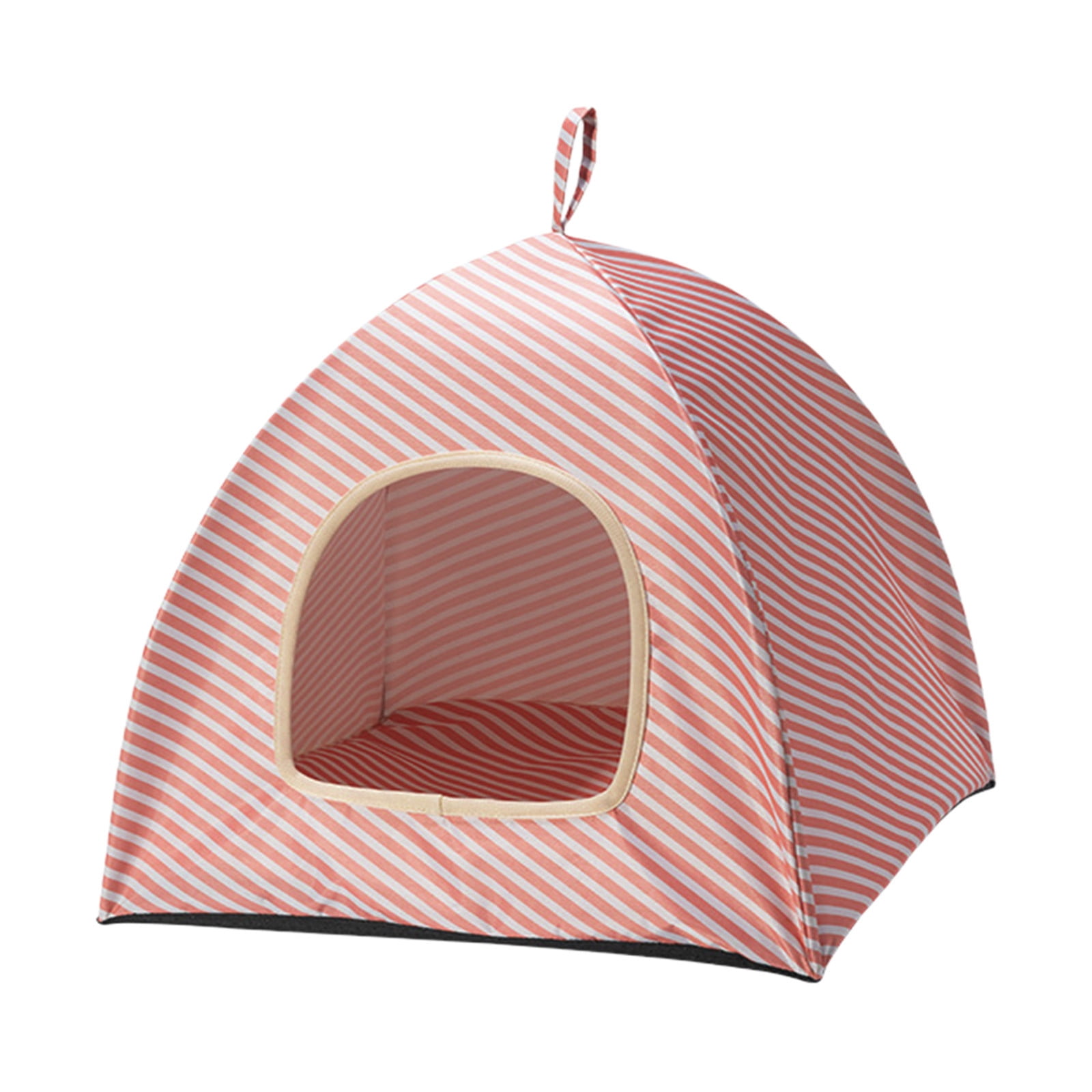 SLYNSHome Cat Beds Tent for Indoor Kitty,Summer Cool Cat Cave House ...
