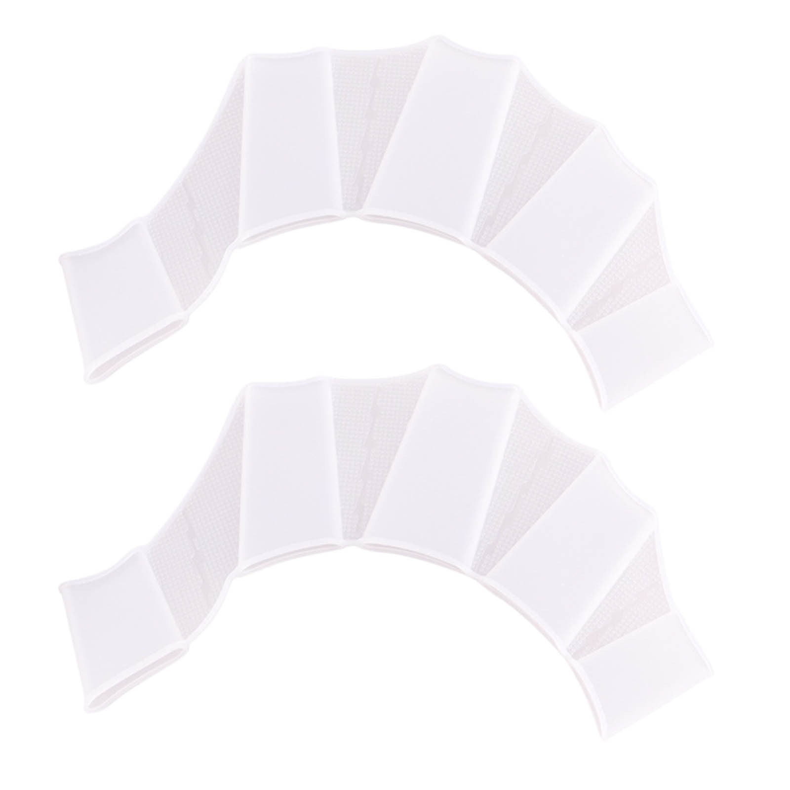 SLYNSHome - 1 Pair - Swimming Hand Fins for Men,Silicone Swim Gear ...