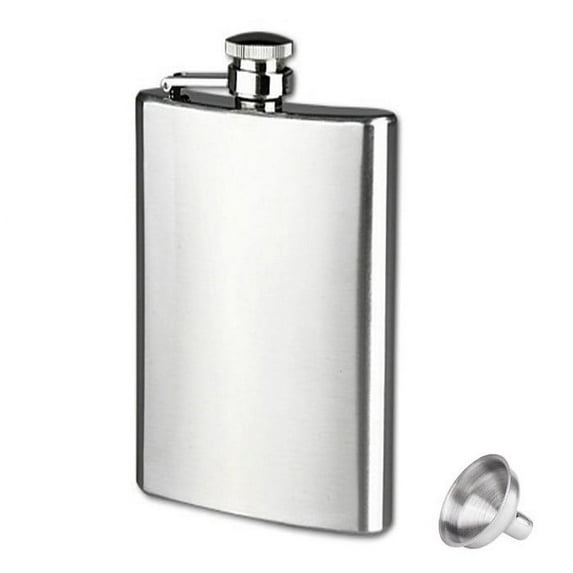 SLYNSHome Clearance 10oz Stainless Steel Pocket Hip Flask Whiskey ...