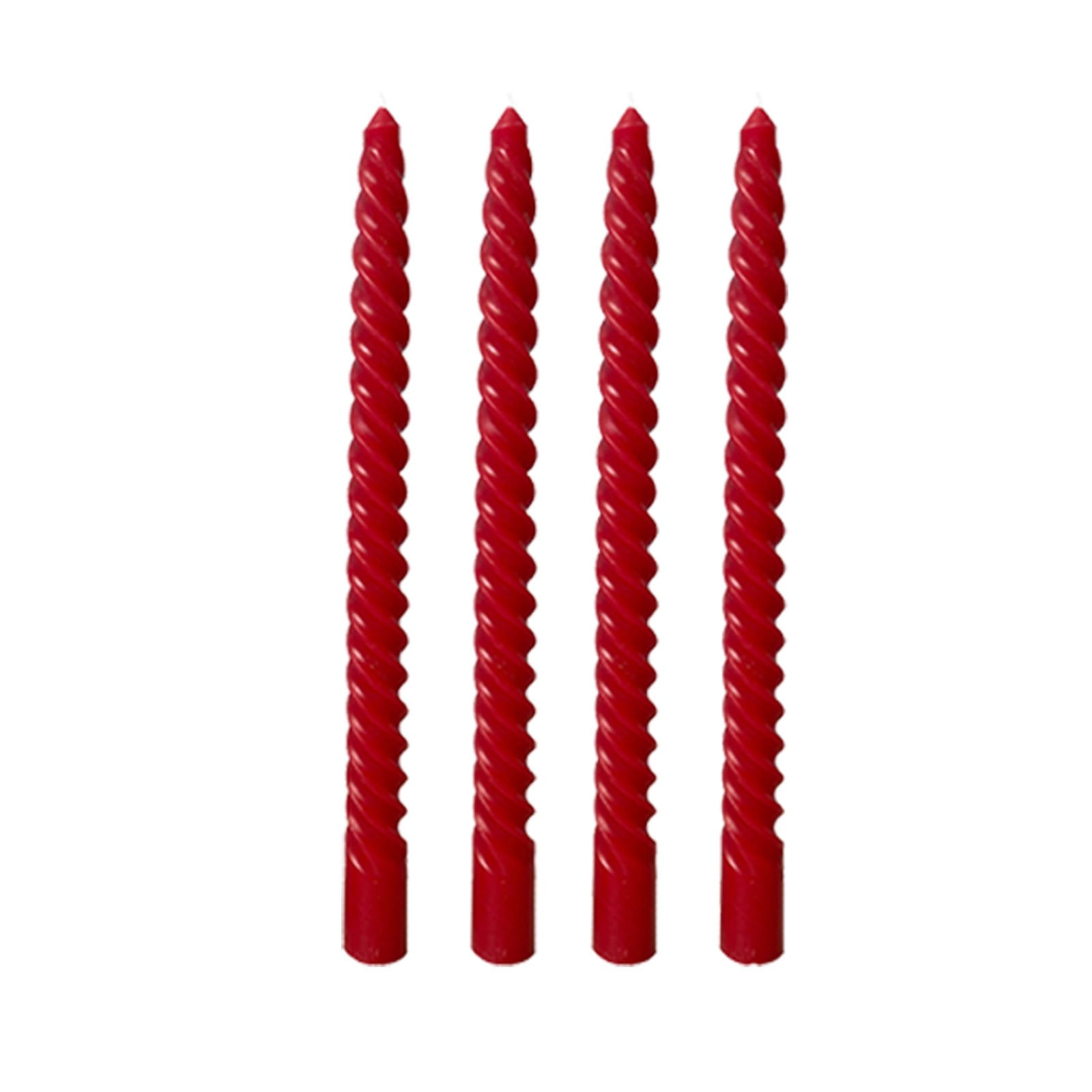 SLYNSHome 4 Pcs Taper Candles Colored 9.8 inch Long Thread Candle ...