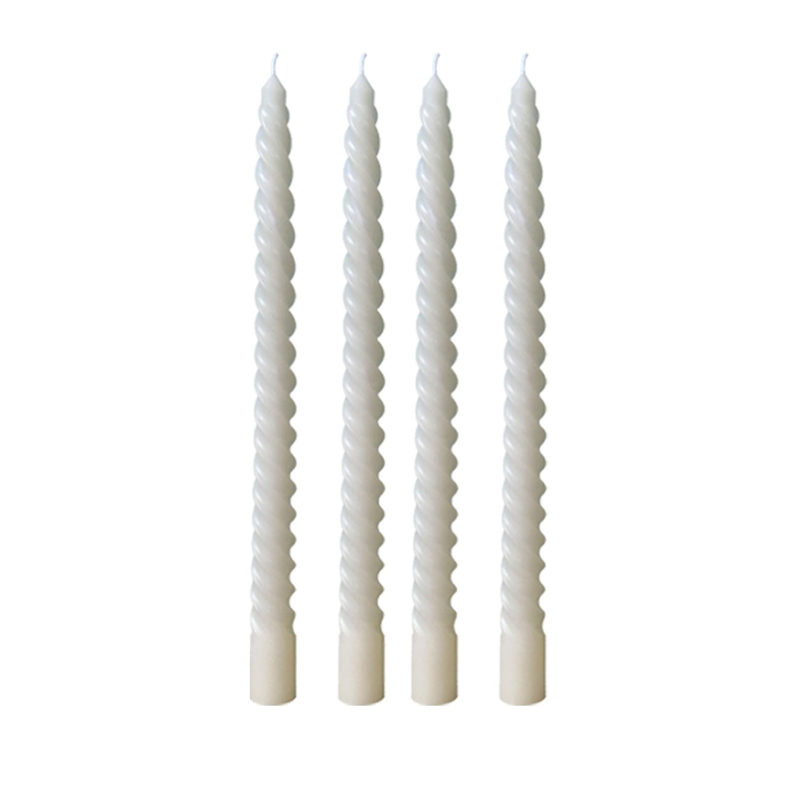 SLYNSHome 4 Pcs Taper Candles Colored 9.8 inch Long Thread Candle ...