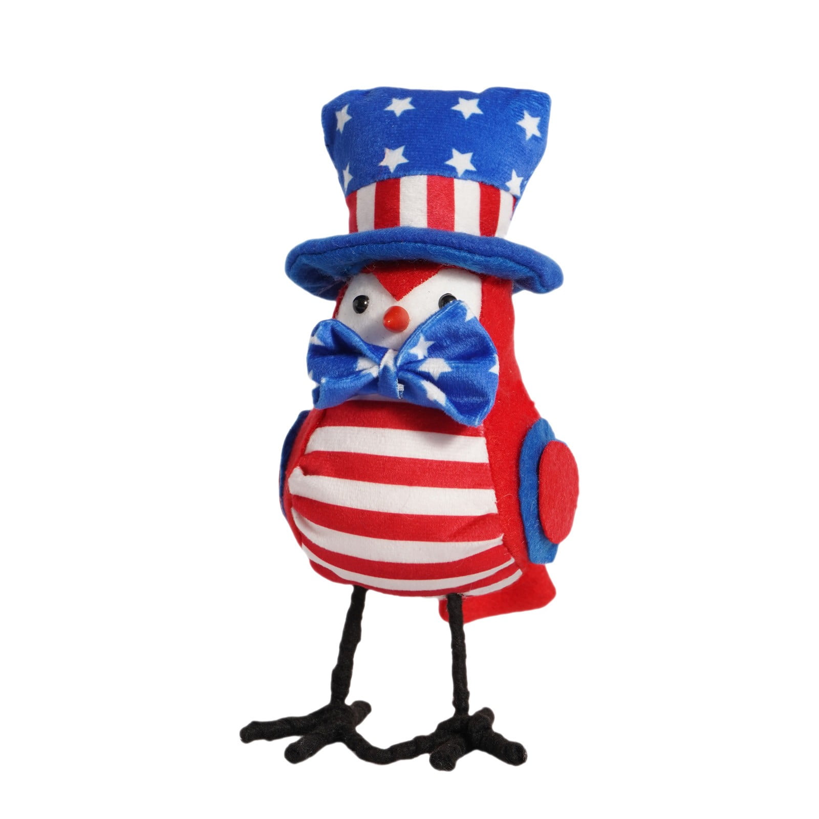 SLYNSHome 4th of July Birds Decorations Independence Day Bird Figurines ...