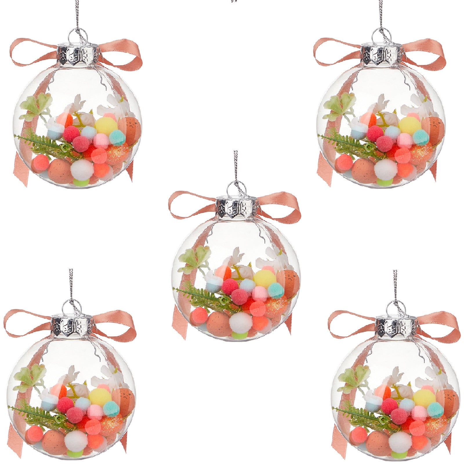 SLYNSHome 5 Pcs - Easter Balls Ornament Eggs Decoration Easter Gifts ...