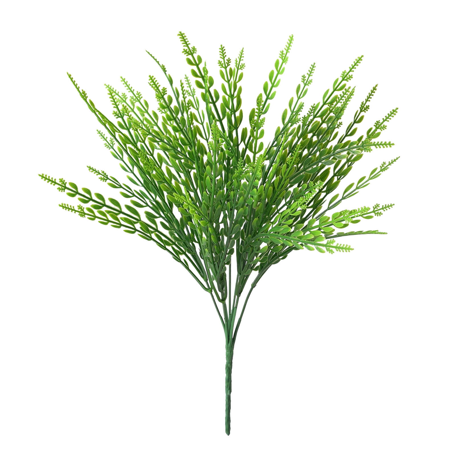 SLYNSHome Artificial Greenery Stems Fake Green Plants Flowers Faux ...