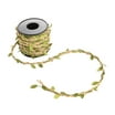 UDIYO 33Ft Natural Jute Twine, 5MM Burlap Leaf Ribbon with Artificial ...