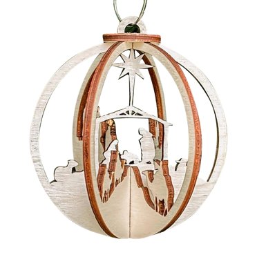 Icy Craft Nativity Pine Tree - Walmart.com