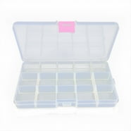 RKZDSR Multipurpose Plastic Storage Box Fishing Hook Box with 10 ...