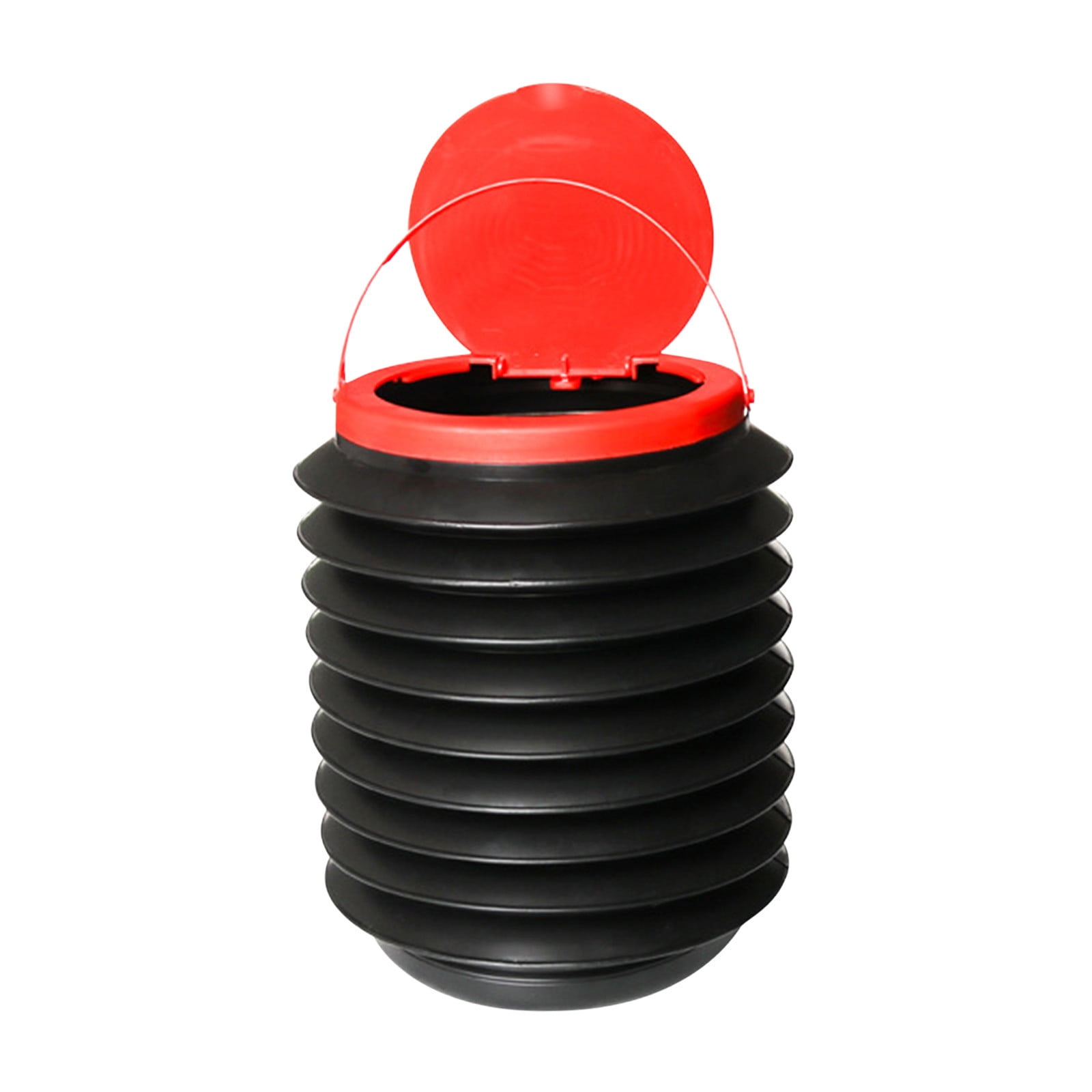 SLYNSHome Clearance Collapsible Bucket Can with Lid and Handle ...