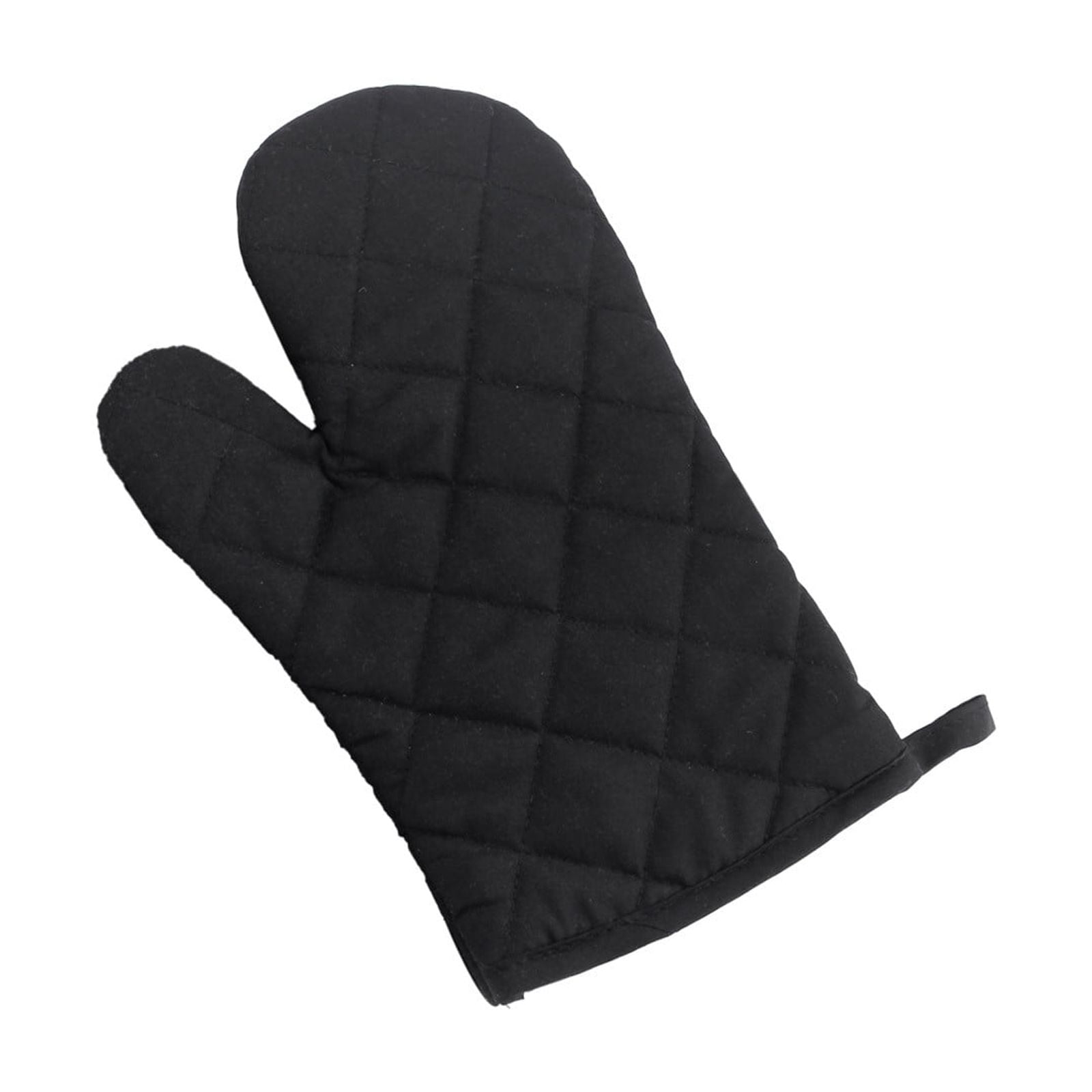 SLYNSHome Cotton Oven Mitts - Heat Resistance - 7x11 inch - Non ...