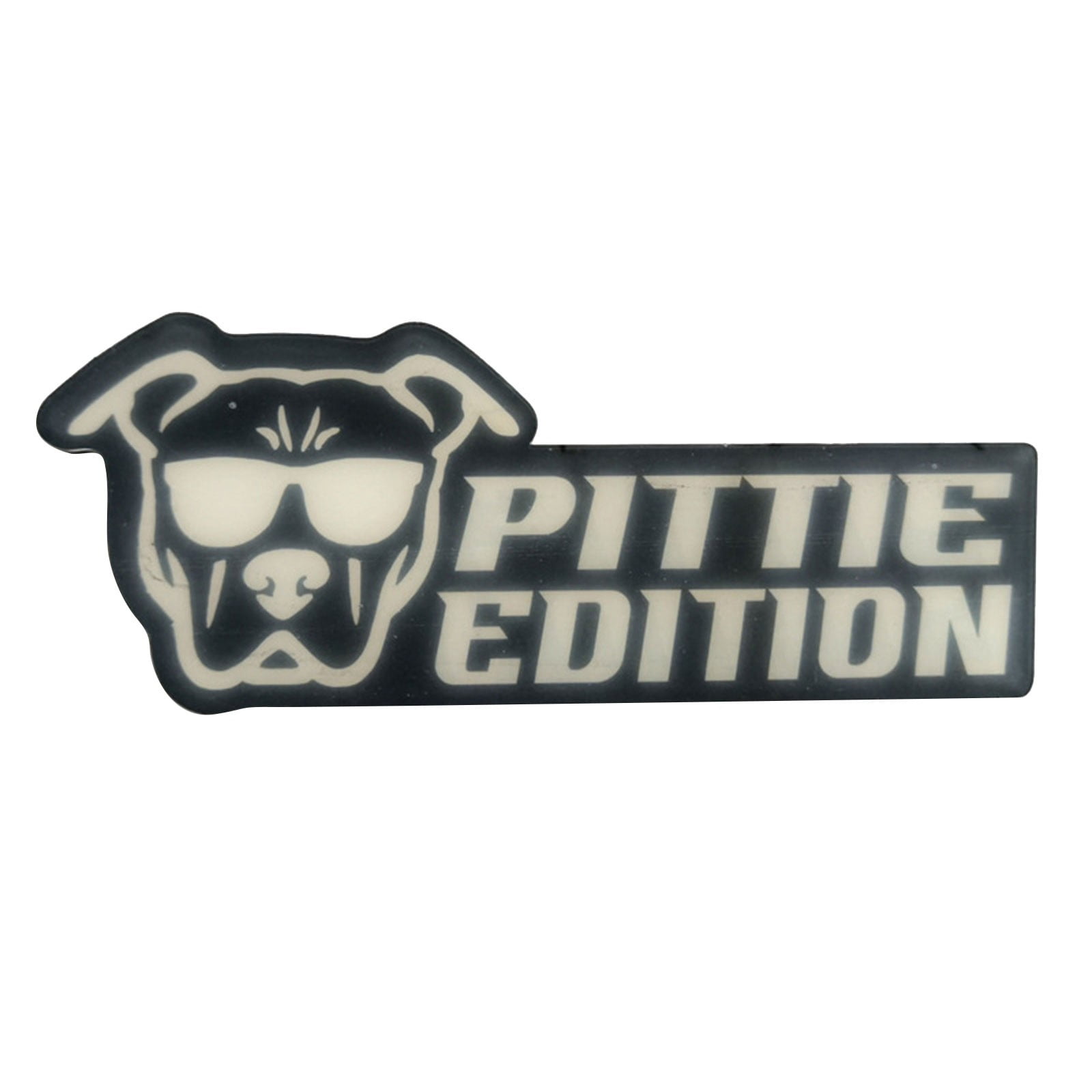 SLYNSHome Dog Car Badge Cutting Car Emblem Funy Dogs Badge Rated Car ...