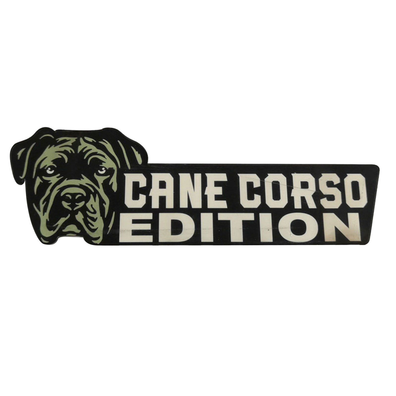 SLYNSHome Dog Car Badge Cutting Car Emblem Funy Dogs Badge Rated Car ...