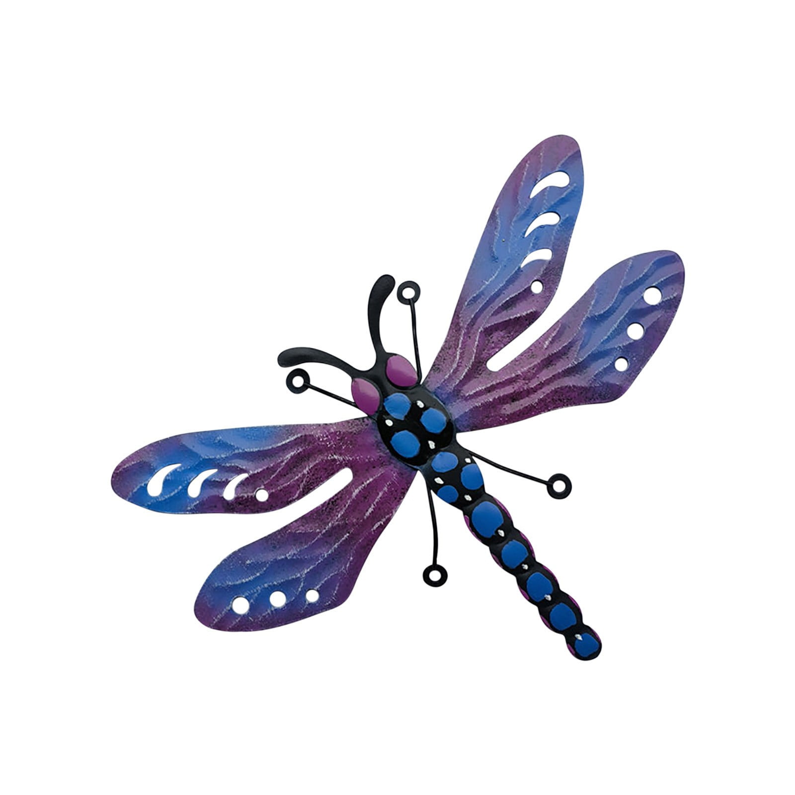 SLYNSHome Dragonfly Wall Art Decor Metal Dragonfly Wall Decor Ornaments ...