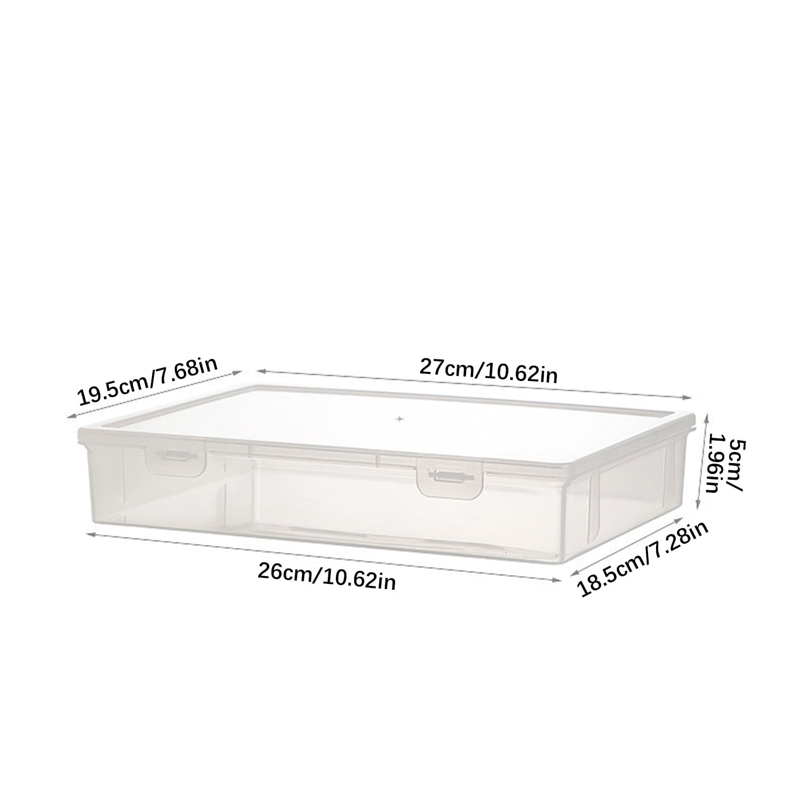 SLYNSHome File Storage Boxes with Lids File Case Organizer & Storage ...