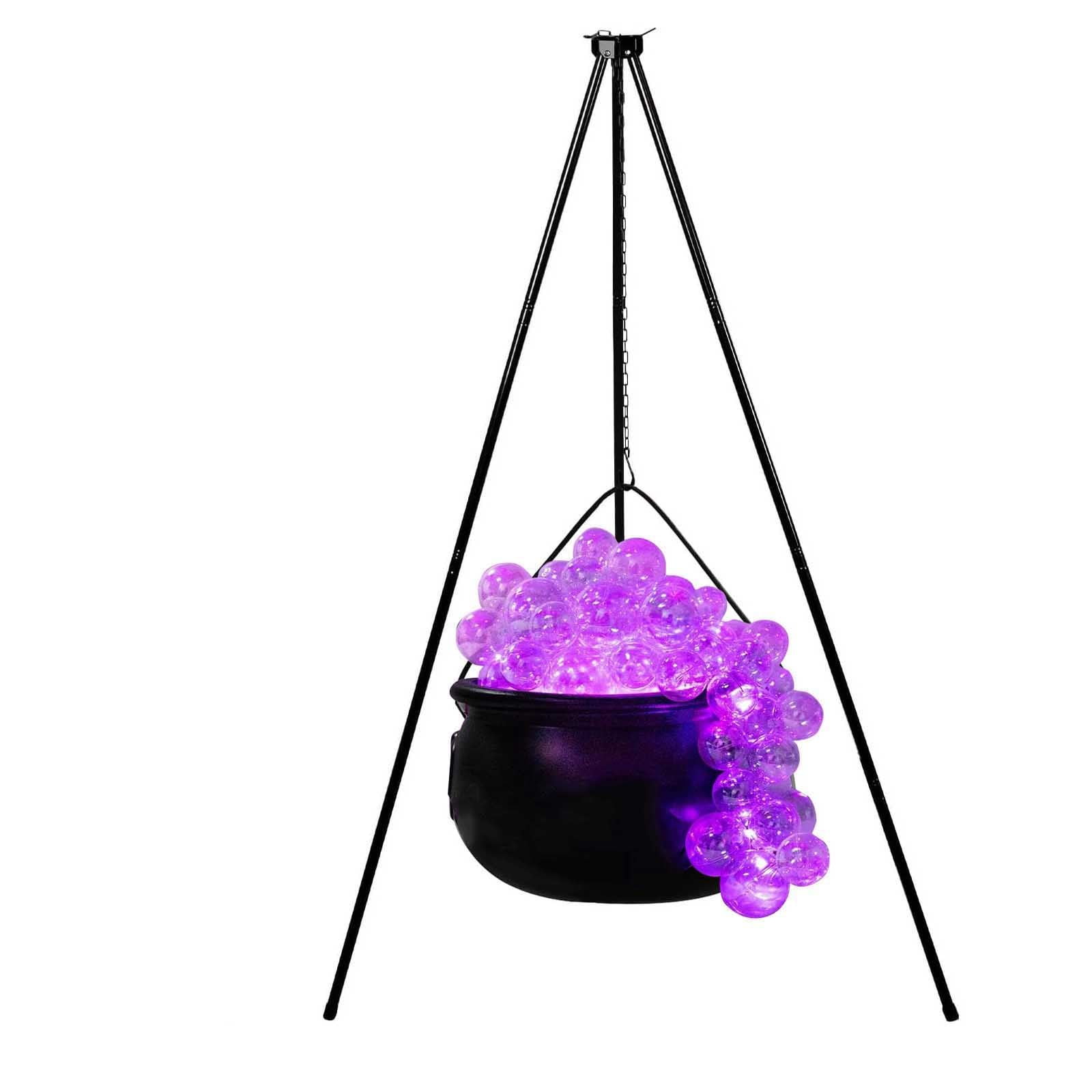 SLYNSHome Halloween Bubbling Cauldron Set,Black Witches Bubble Pot with ...