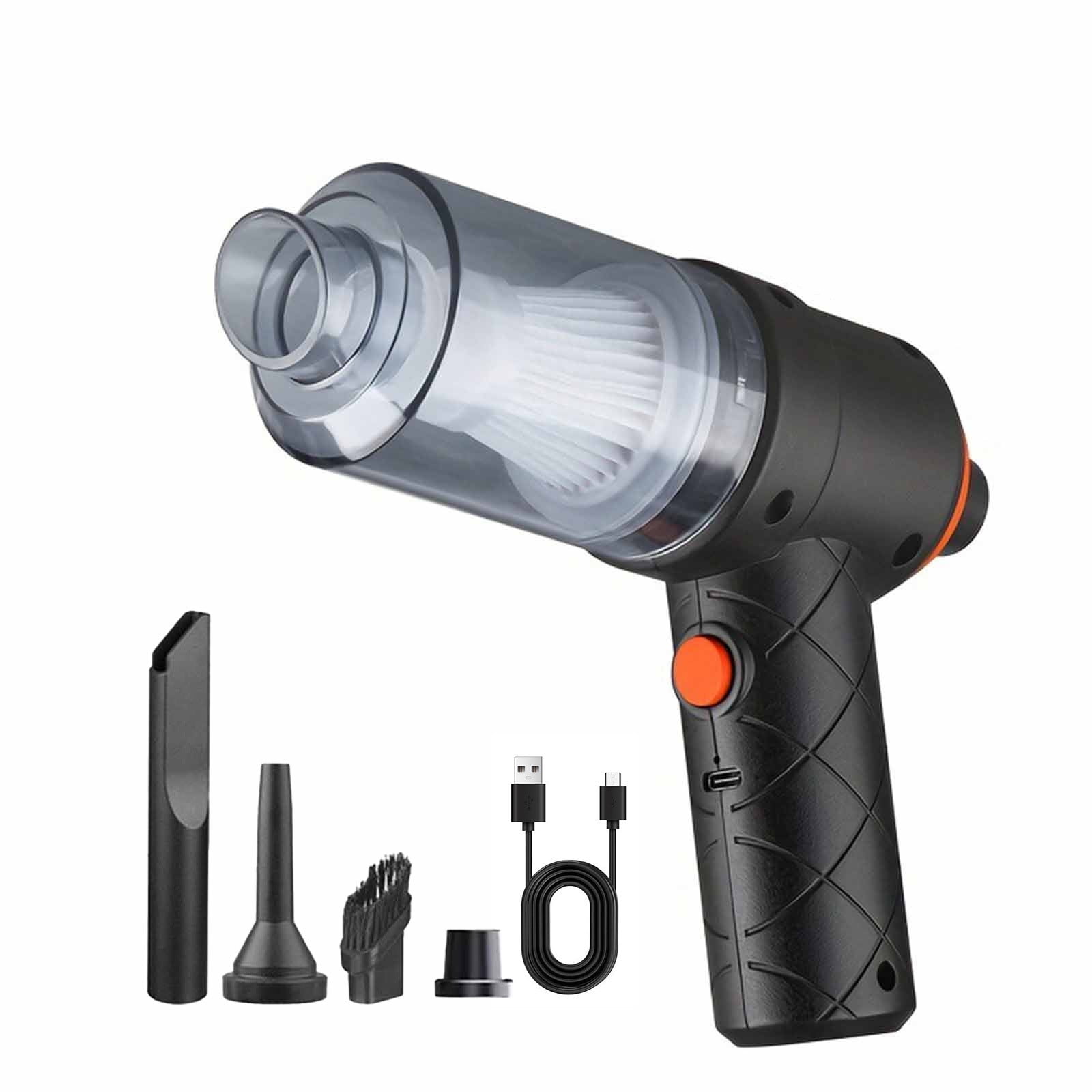 SLYNSHome Handheld Car Vacuum Cleaner 120W Powerful Suction Small Car ...