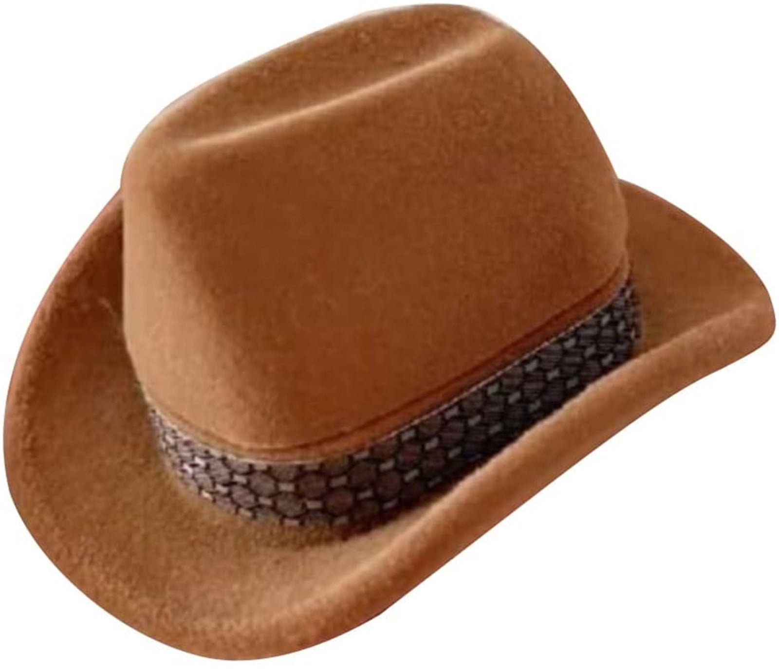 SLYNSHome Jewelry Box with Cowboy Hat,Jewelry Box Fashion Velvet Ring ...
