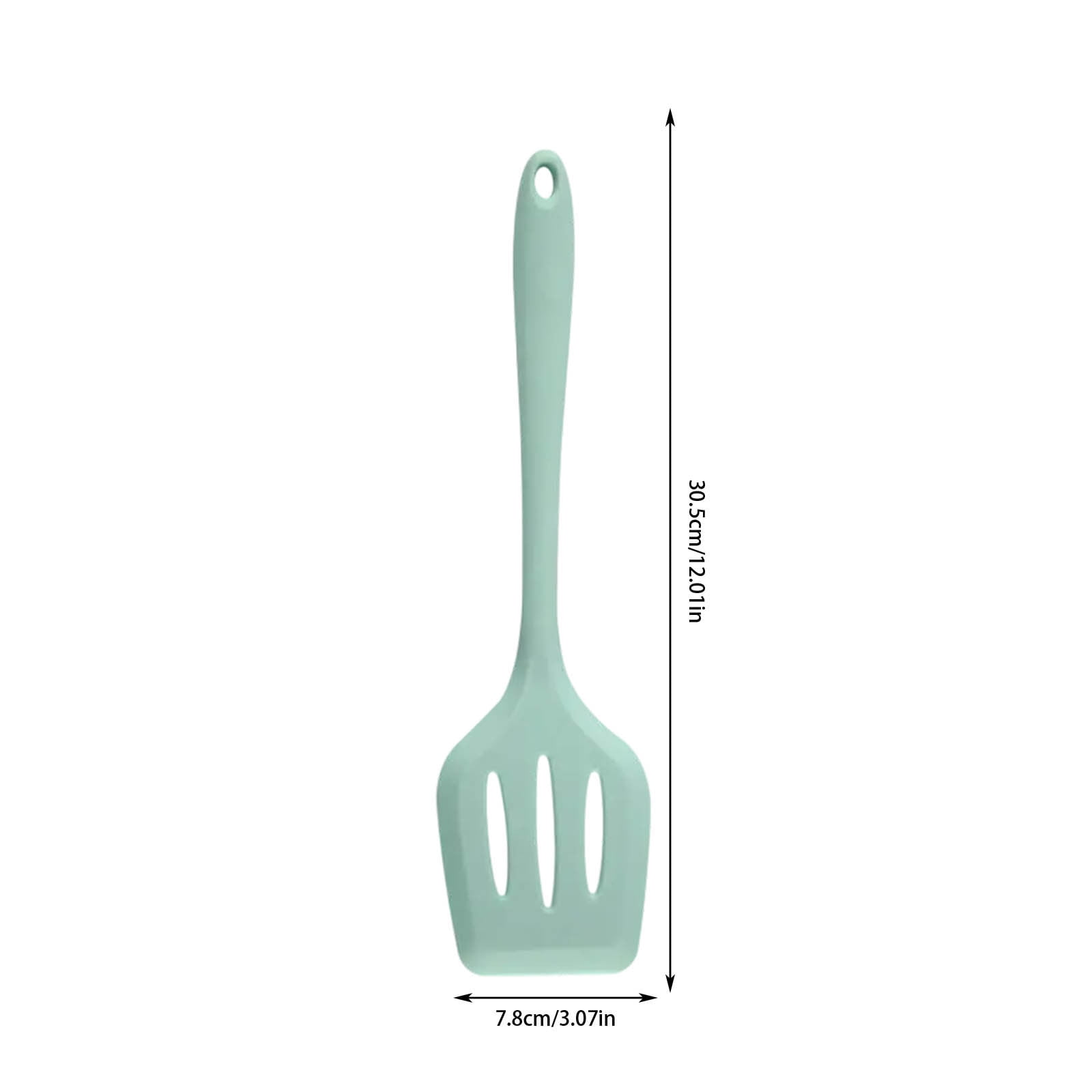 SLYNSHome Kitchen Cookware Supplies Silicone Turner Nonstick Spatulas ...