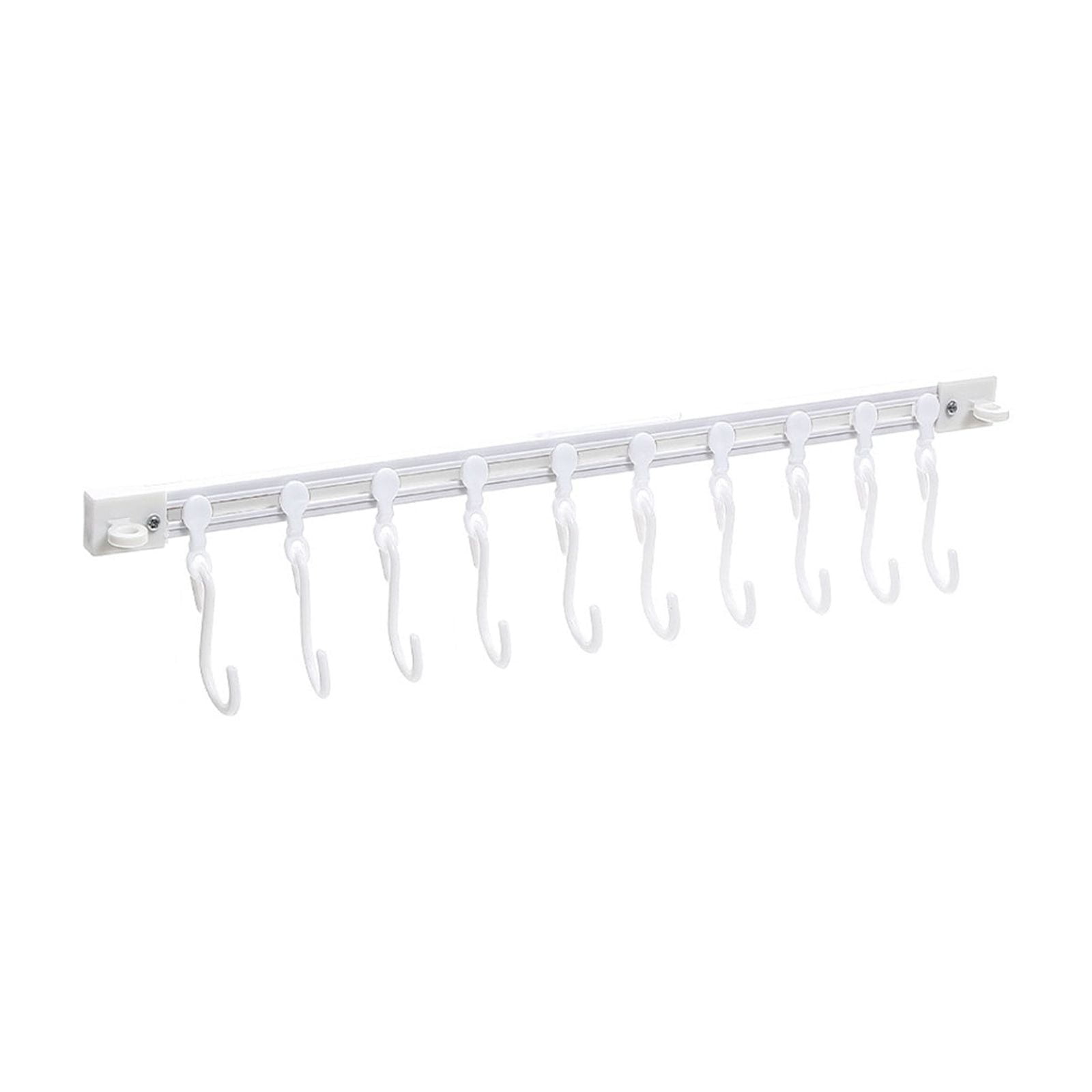 SLYNSHome Kitchen Sliding Hooks, Multifunctional Wall Mounted Kitchen ...