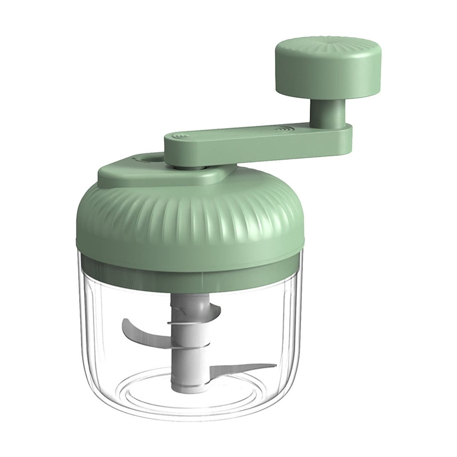 SLYNSHome Manual Food Chopper with Container Hand Crank Vegetable ...