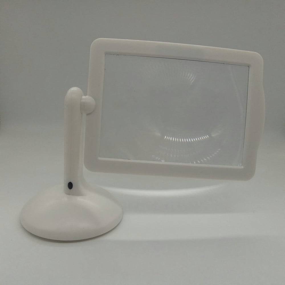 SLYNSHome New LED Magnifier Screen Magnifier With Light In White ...