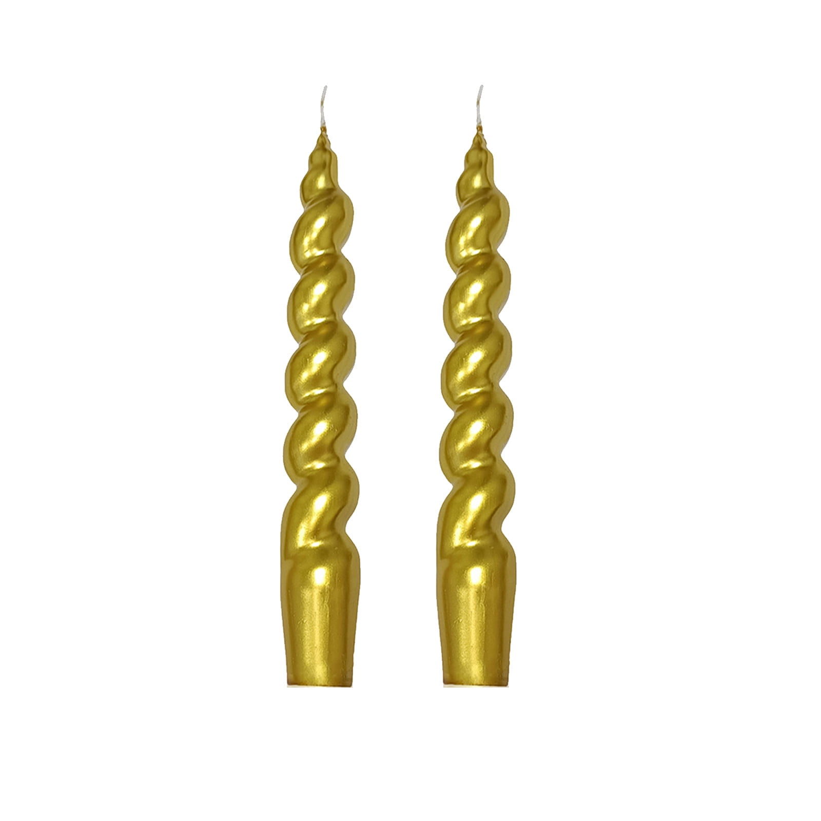 SLYNSHome Taper Candle for Decoration,Tobacco-free Spiral Candlesticks ...
