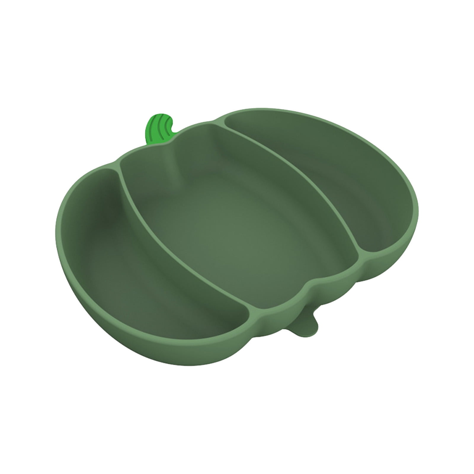 SLYNSHome Thanksgiving Pumpkin Toddler Plates,Cute Pumpkin Shape ...