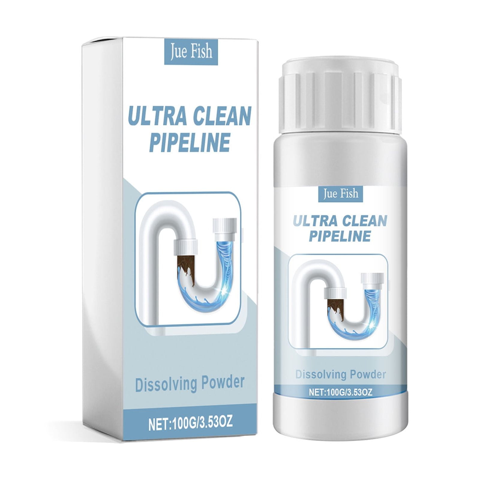 SLYNSHome Ultra Clean Pipelines Dissolving Powder 100g - Walmart.com