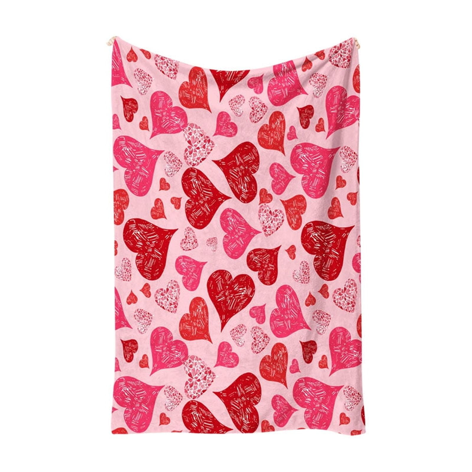 SLYNSHome Valentine's Day Throw Blanket - 39.4x27.5 inch - Soft Flannel ...