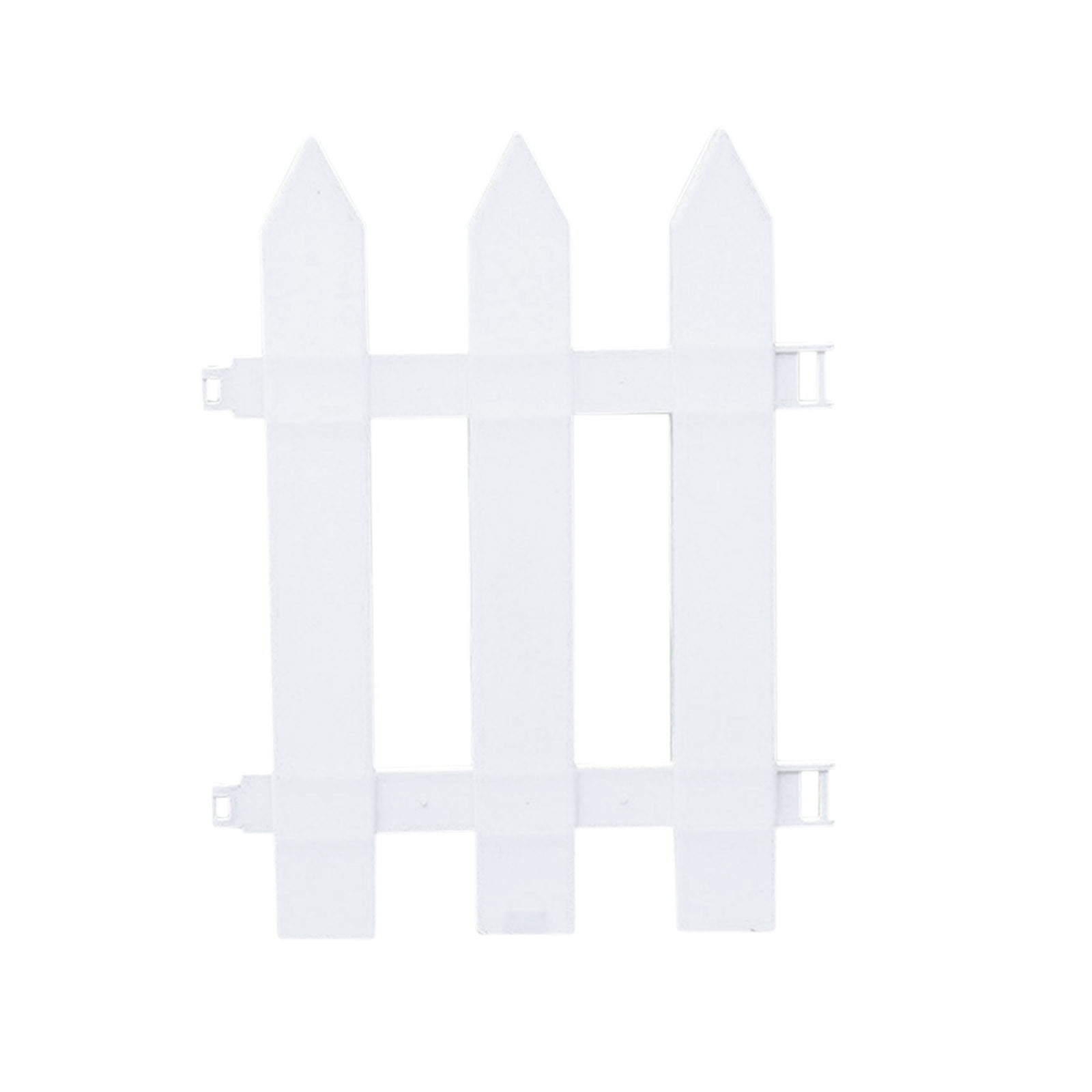 SLYNSHome Clearance White Edging Garden Picket Fence Borders,Decorative ...